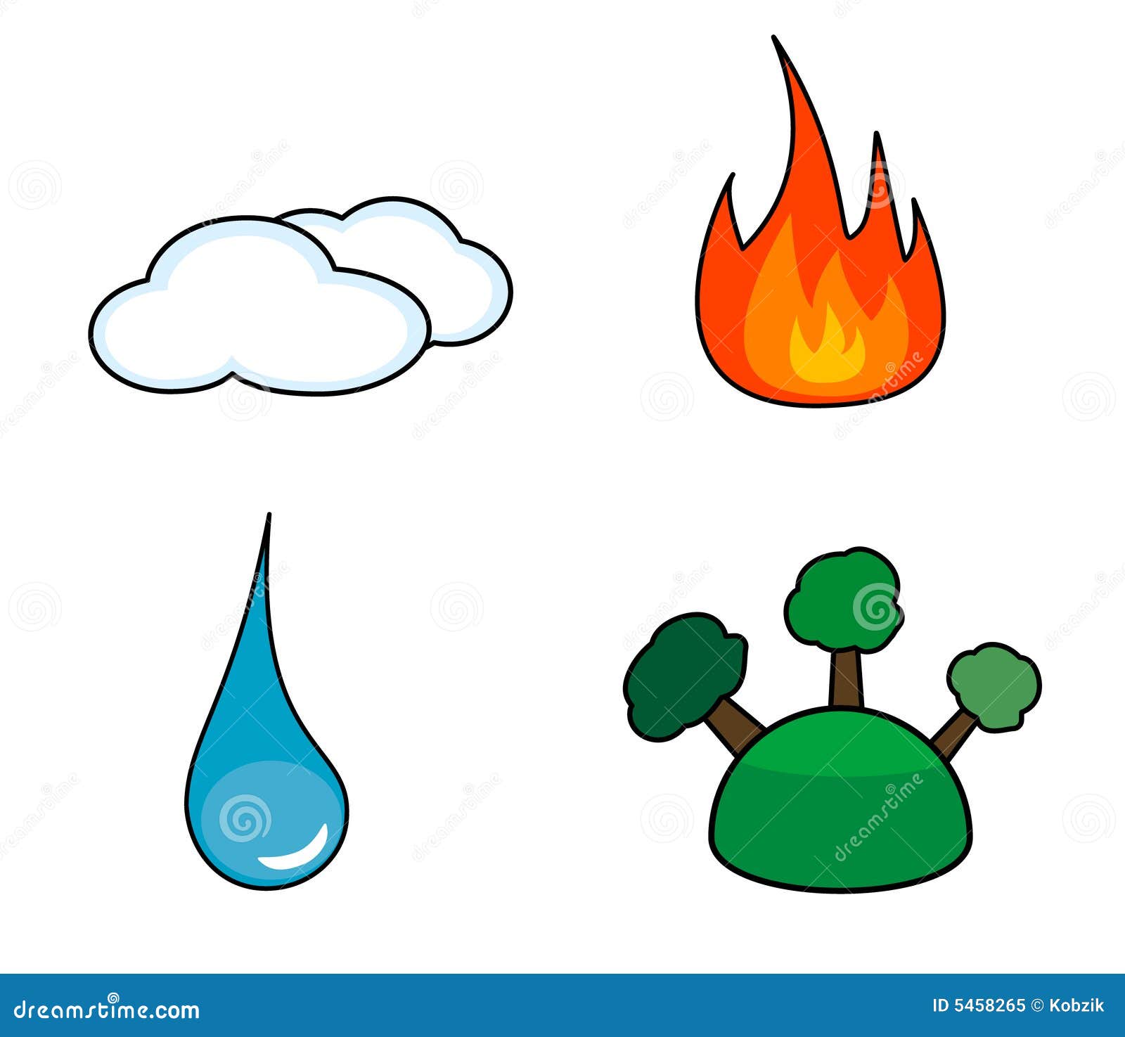 Elementos stock de ilustración. Ilustración de elemental - 5458265