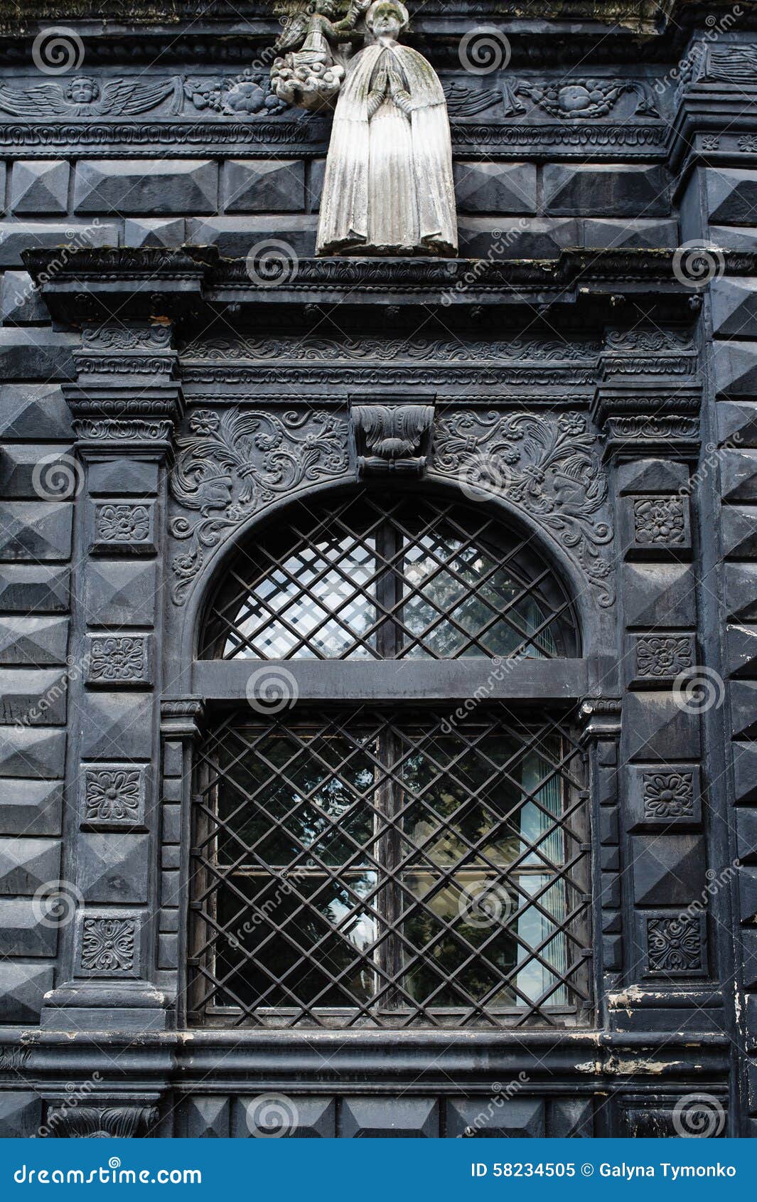 Elementos Arquitetónicos Da Construção E Da Janela Imagem de Stock ...
