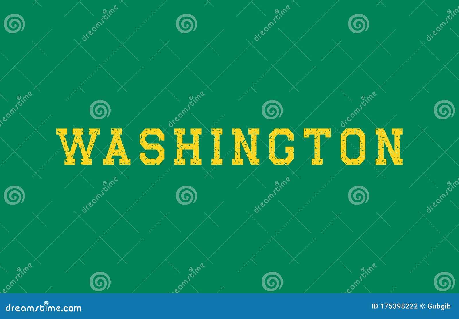 Elementos De Design Tipografia De Washington Ilustração do Vetor ...