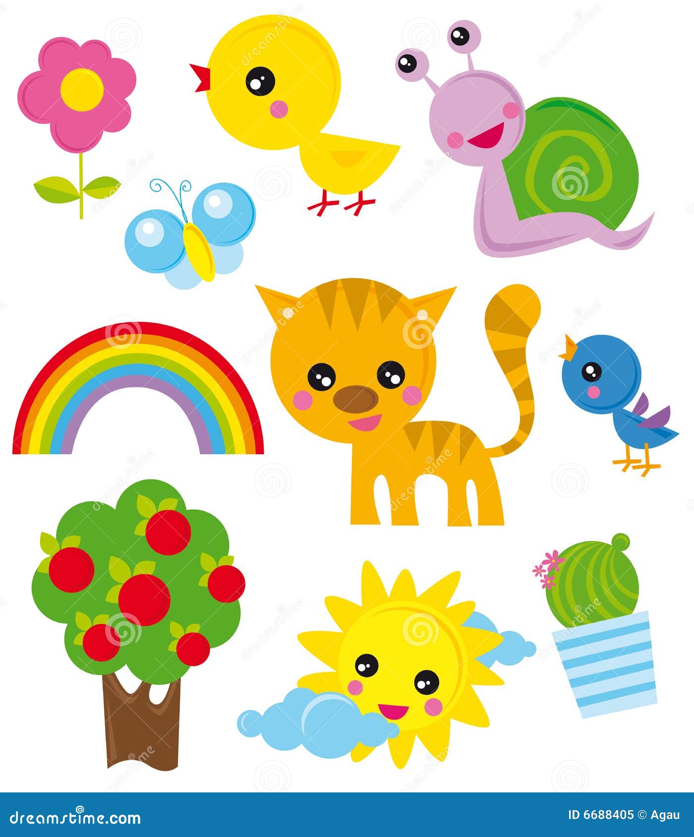 Elementos De La Naturaleza Foto de archivo libre de regalías - Imagen ...