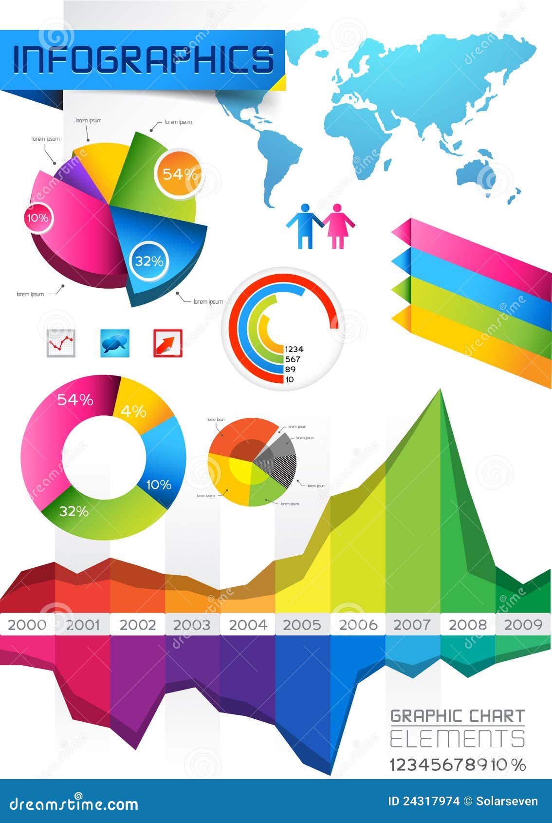 Elementos Del Vector De Infographic Ilustración del Vector ...