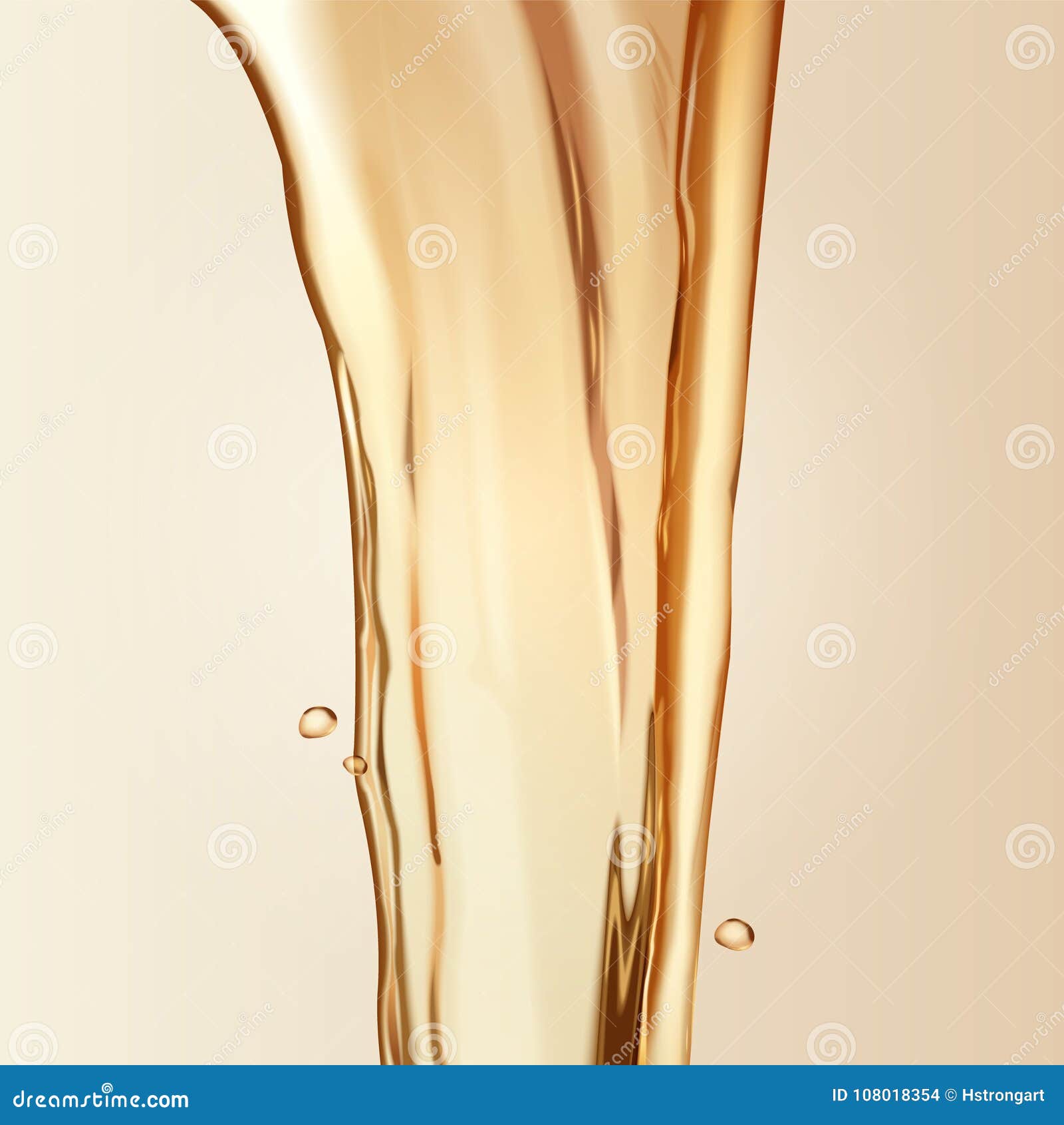 Elementos puros del aceite stock de ilustración. Ilustración de ...