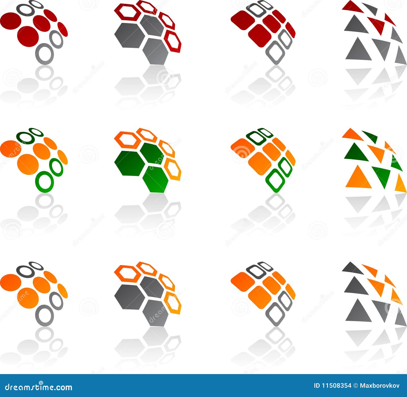 Elements. stock vector. Illustration of perspective, grey - 11508354