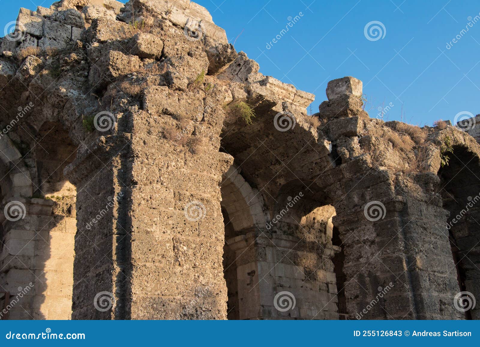 Elements of Architectural Decoration of Buildings.Ruins of Ancient City ...