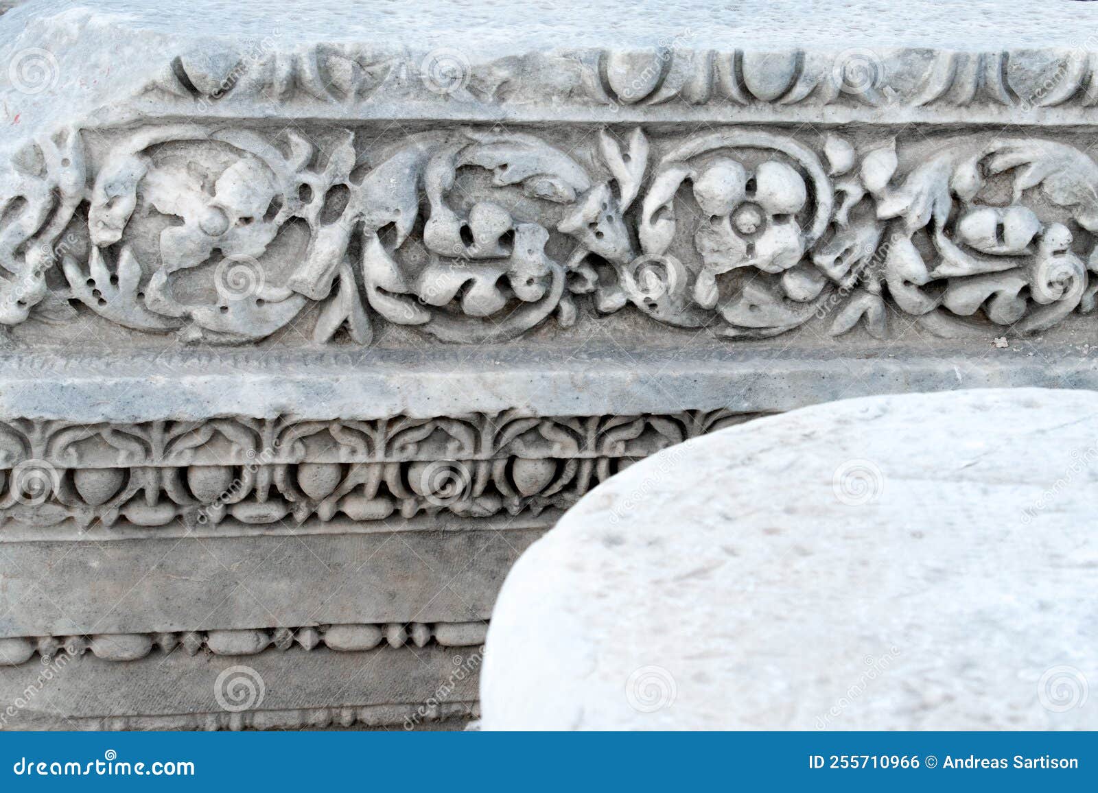 Elements of Architectural Decoration of Buildings.Ruins of Ancient City ...