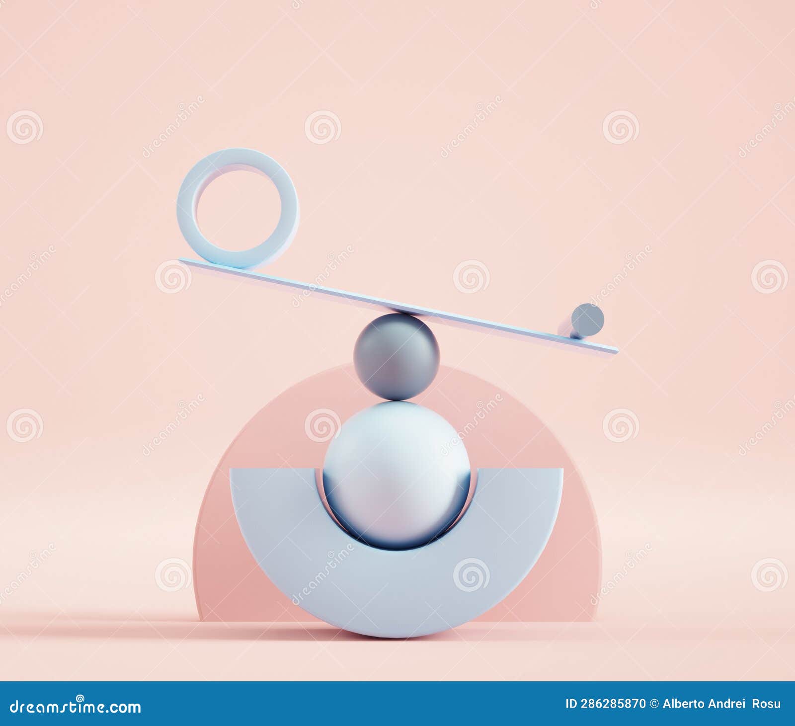 Elements in balance stock illustration. Illustration of concept - 286285870