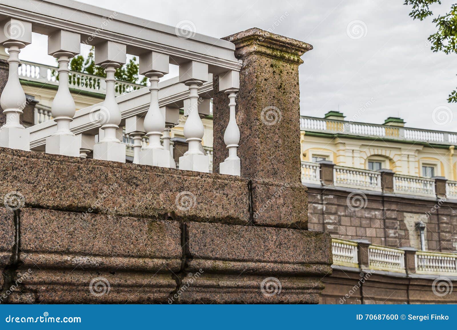The Elements of Baroque Architecture Stock Photo - Image of baluster ...