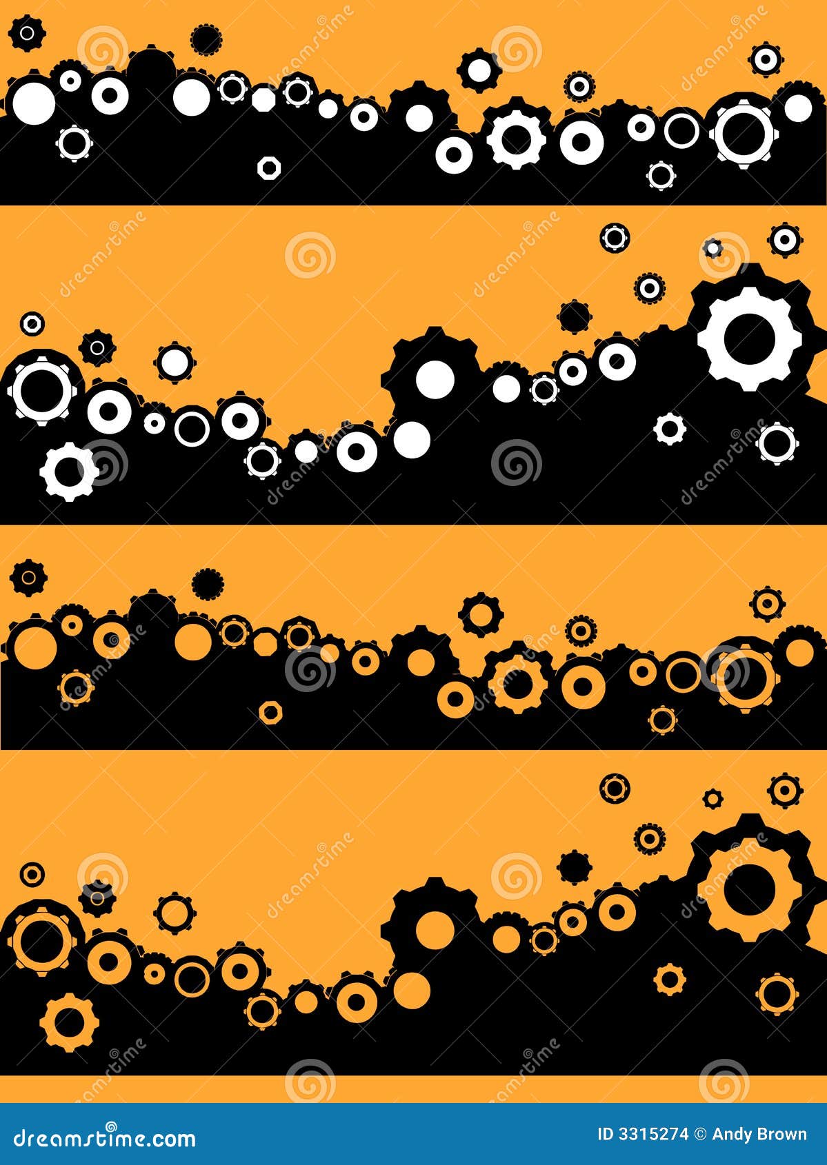 Elements - Cogs and wheels stock illustration. Illustration of elements ...