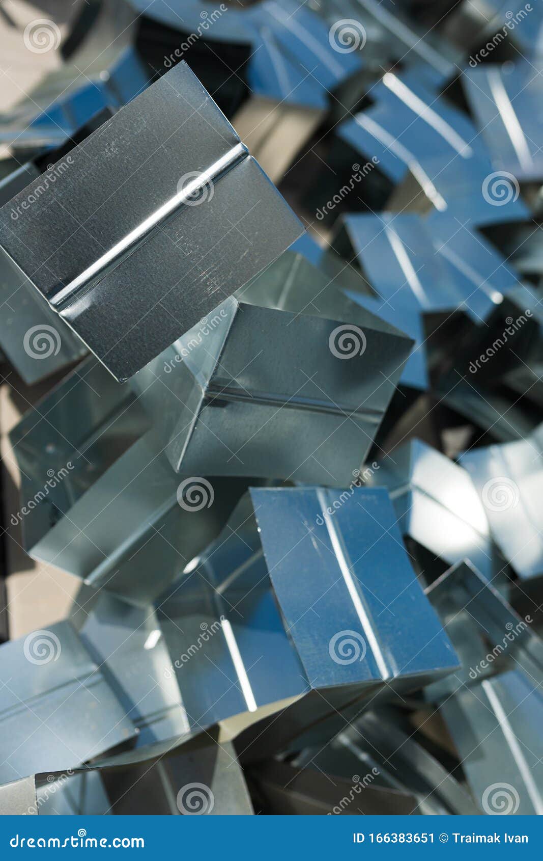 Elements of Components for Structures, Metal Profile Stock Image ...