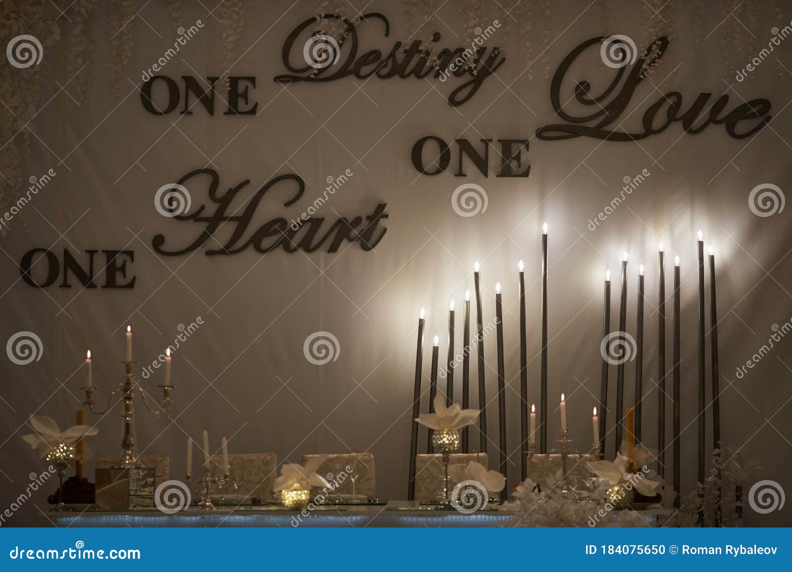 Elements for the Decor of the Wedding Stock Photo - Image of ceremony ...