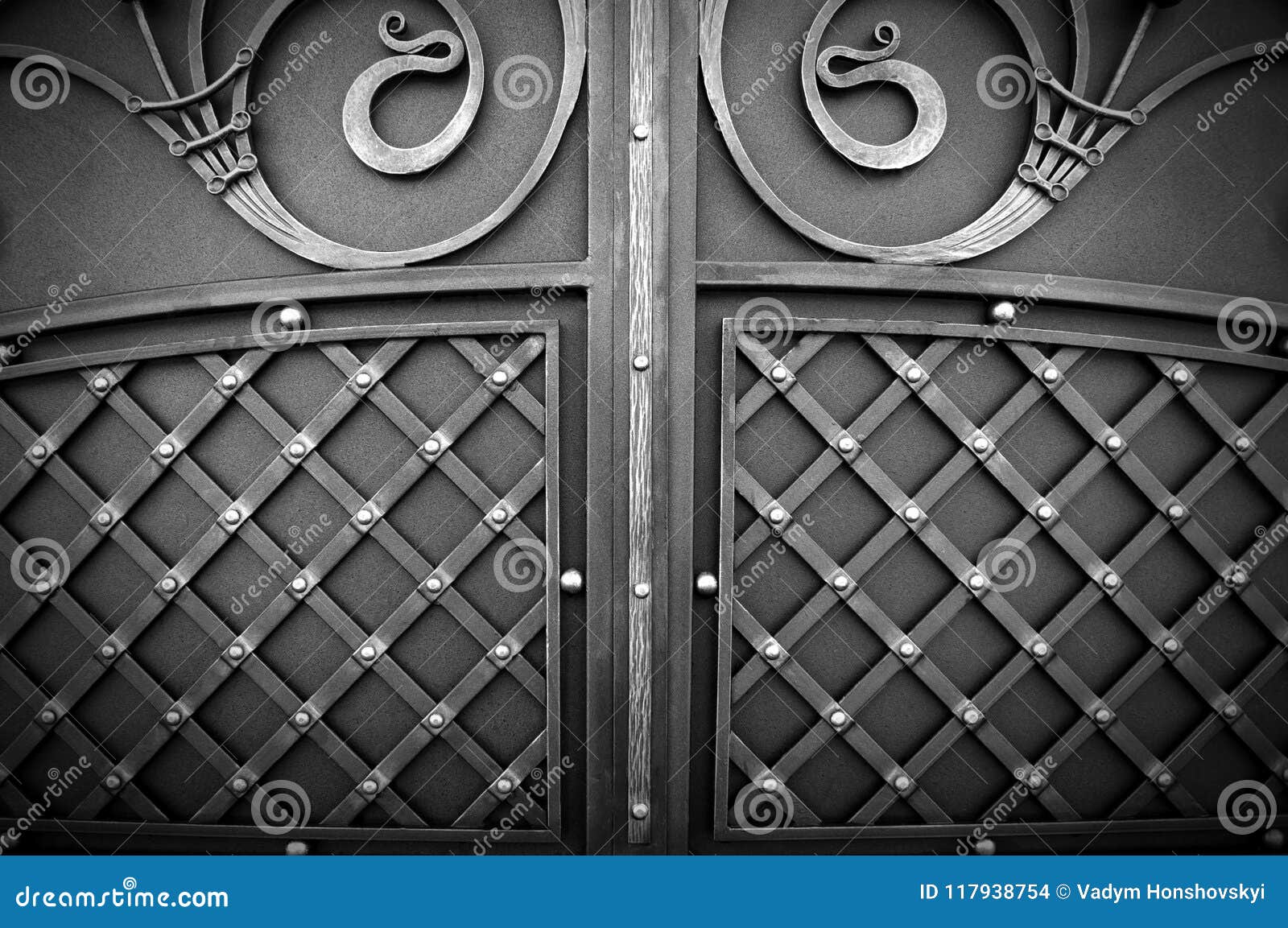 Elements of Decorative Processing of Metal Doors by Forged Products ...