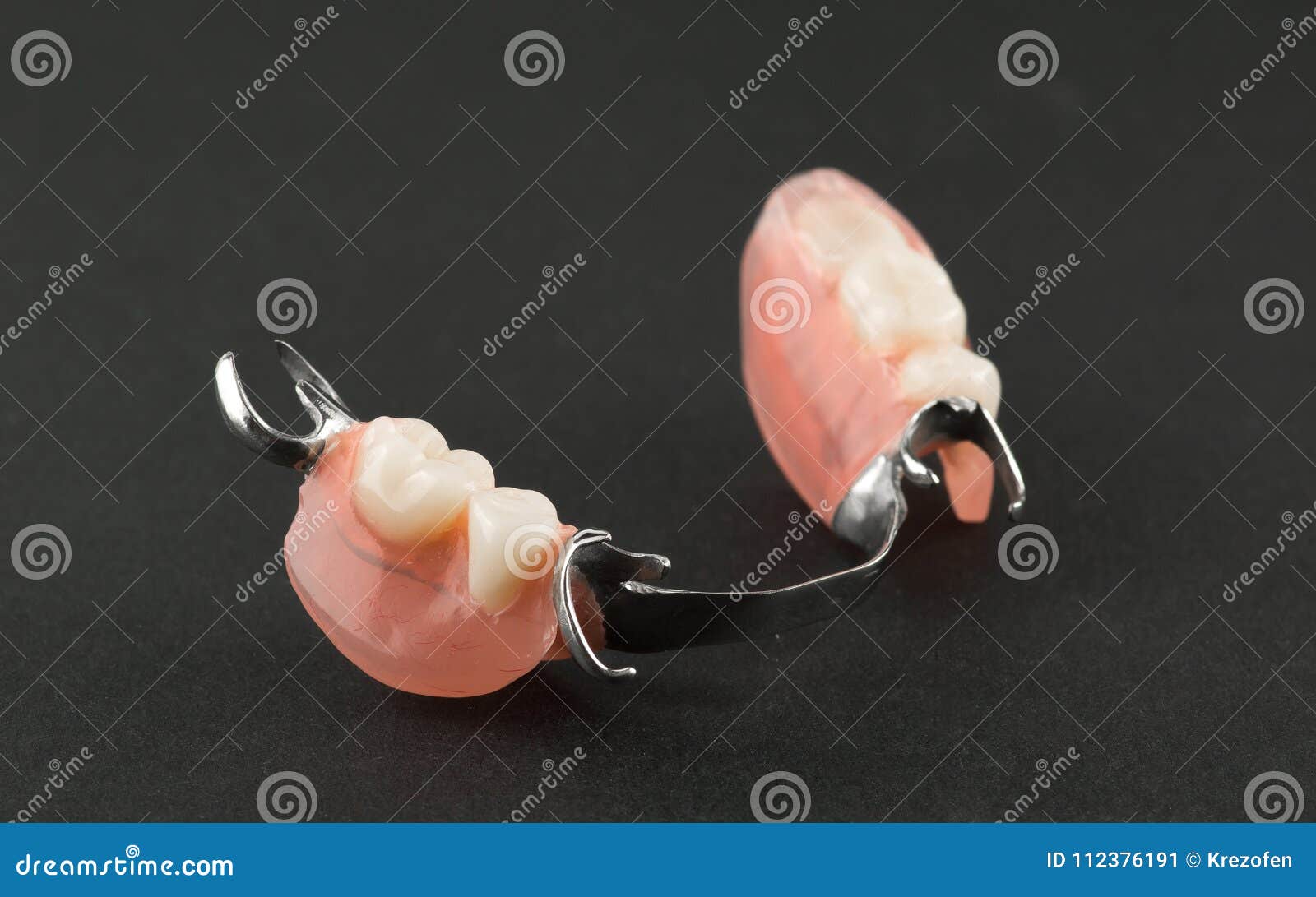 Elements of a dentures stock image. Image of medical - 112376191