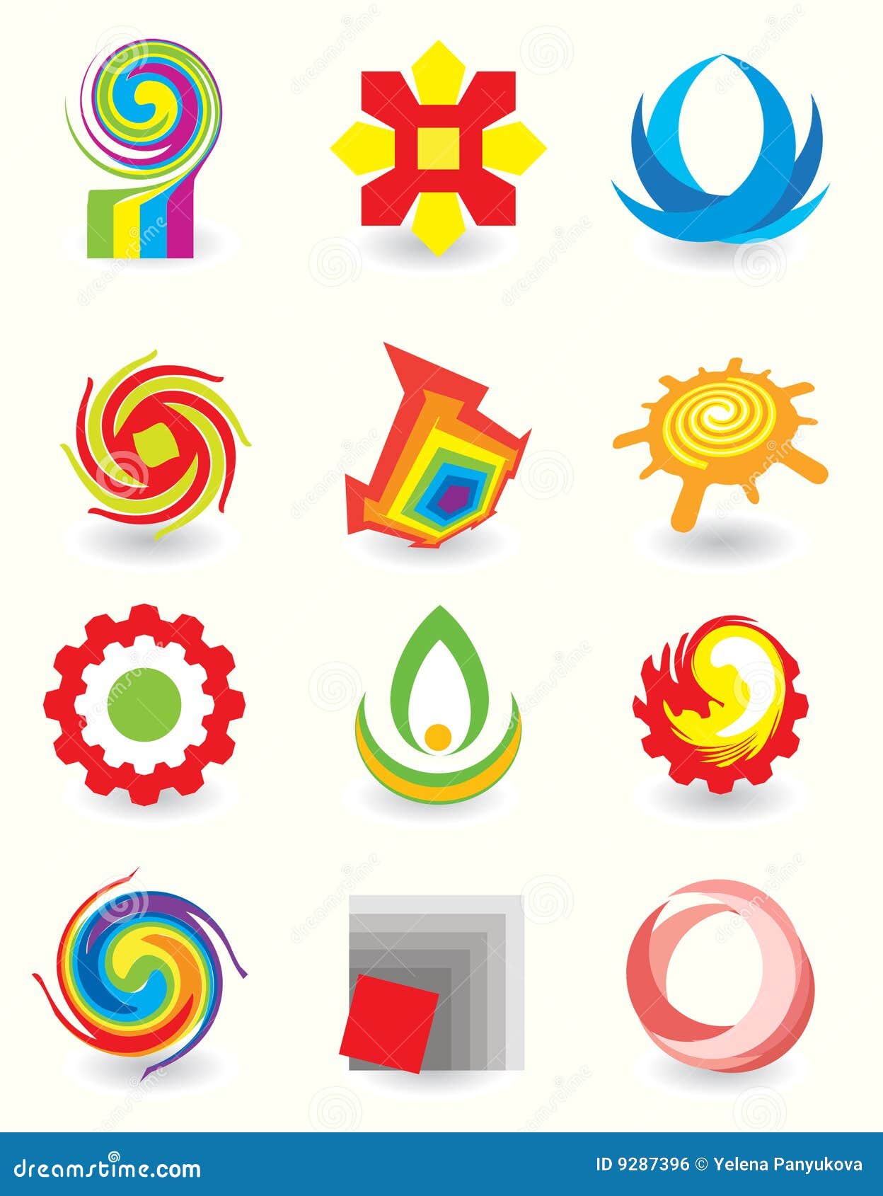 Elements for design stock vector. Illustration of ellipse - 9287396