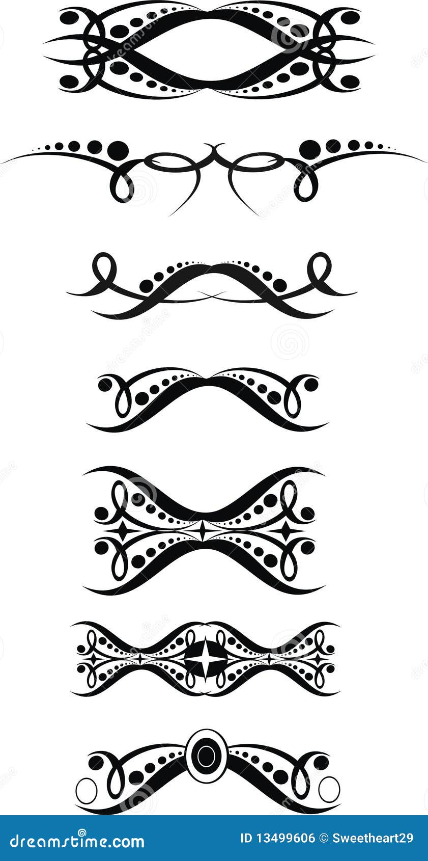 Elements of Design Set 4 stock vector. Illustration of artistic - 13499606