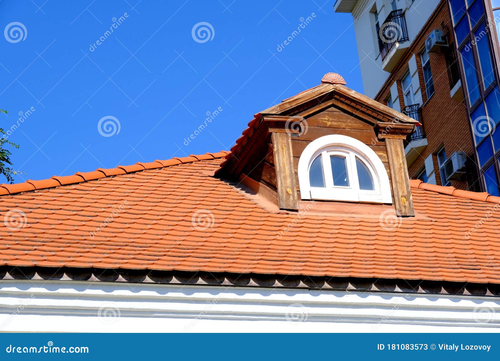 Elements and Details of the Facade of Buildings Stock Image - Image of ...