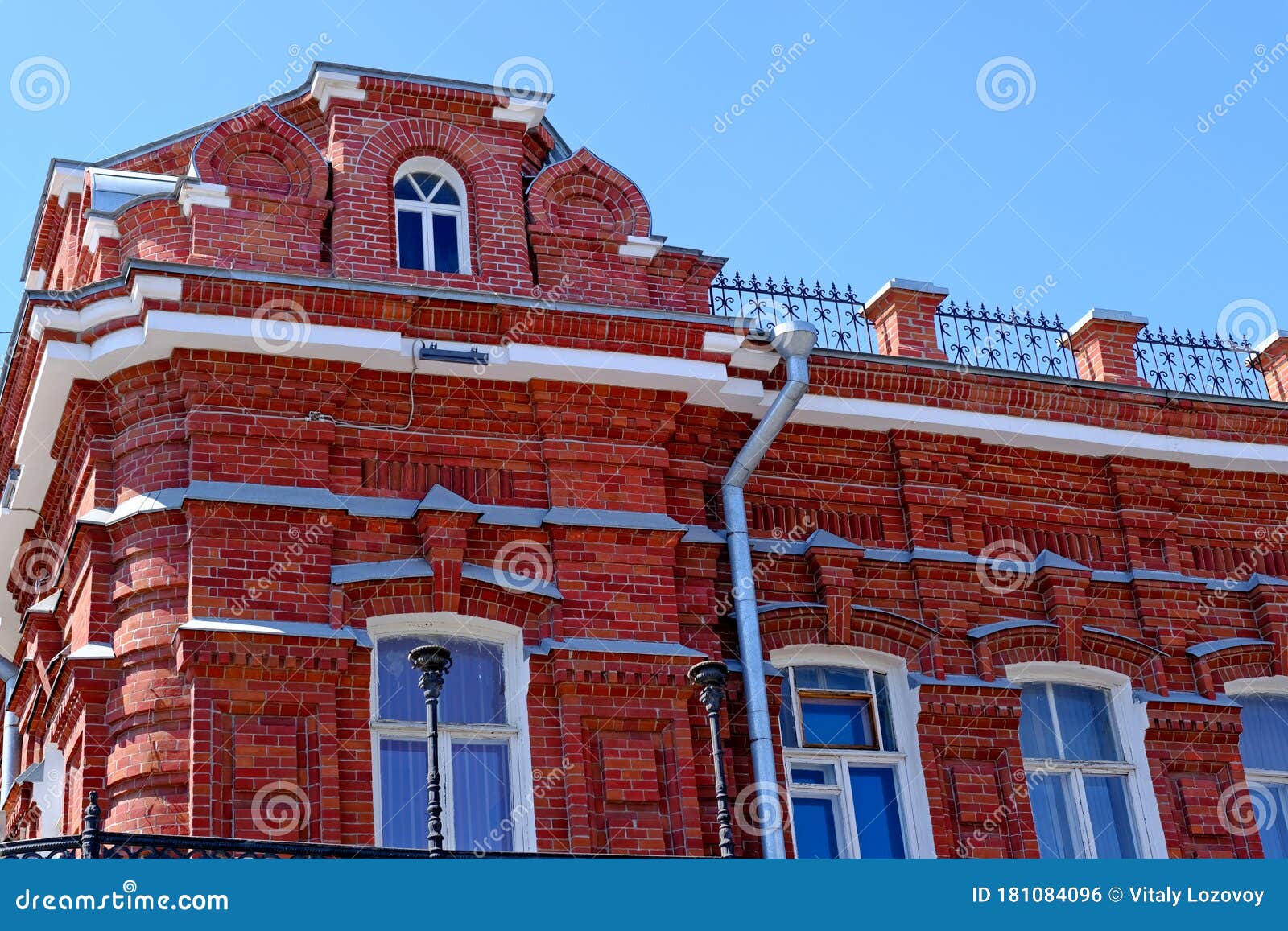 Elements and Details of the Facade of Buildings Stock Photo - Image of ...