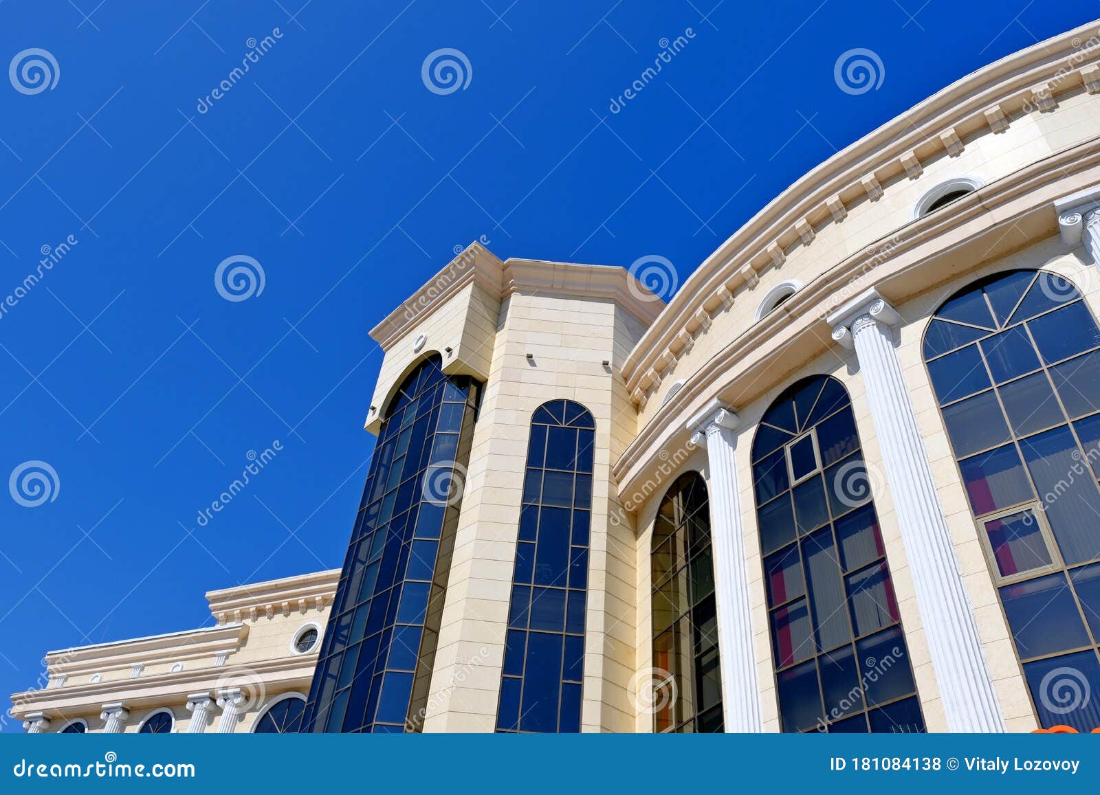 Elements and Details of the Facade of Buildings Stock Photo - Image of ...
