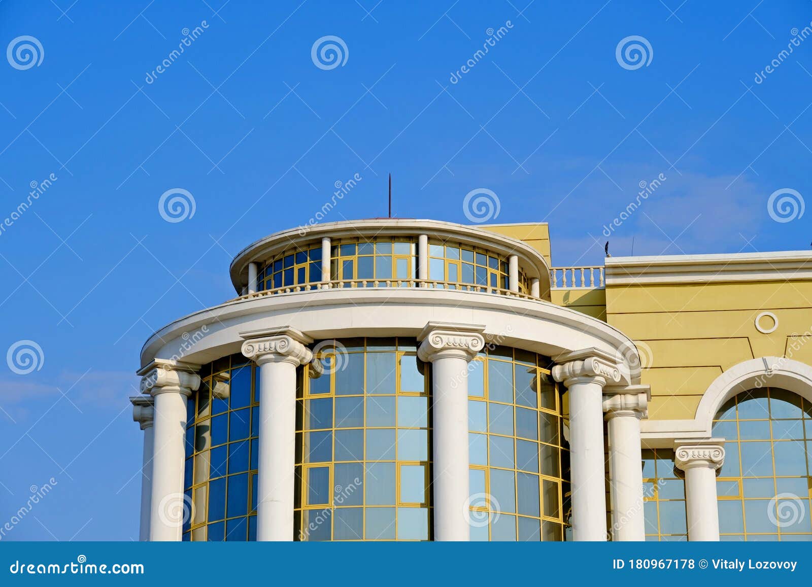 Elements and Details of the Facade of Russian Buildings Stock Photo ...