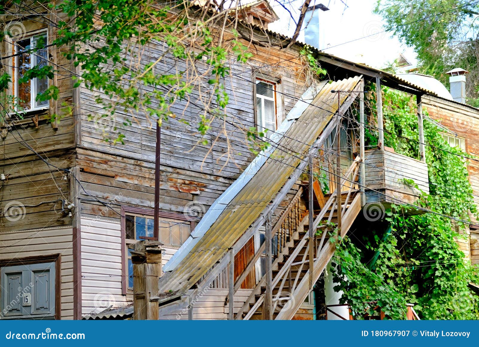 Elements and Details of the Facade of Russian Buildings Stock Image ...