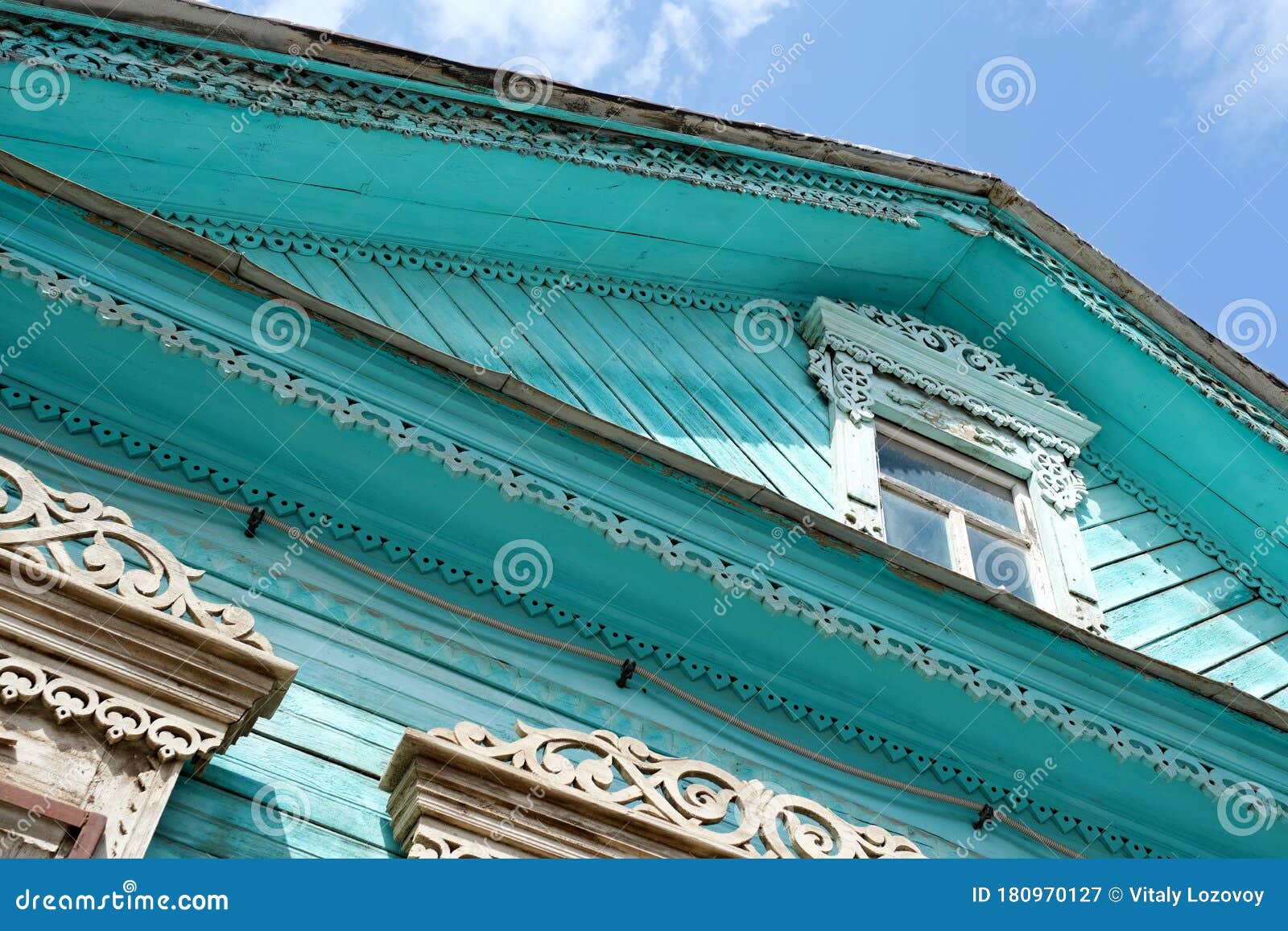 Elements and Details of the Facade of Russian Buildings Stock Image ...