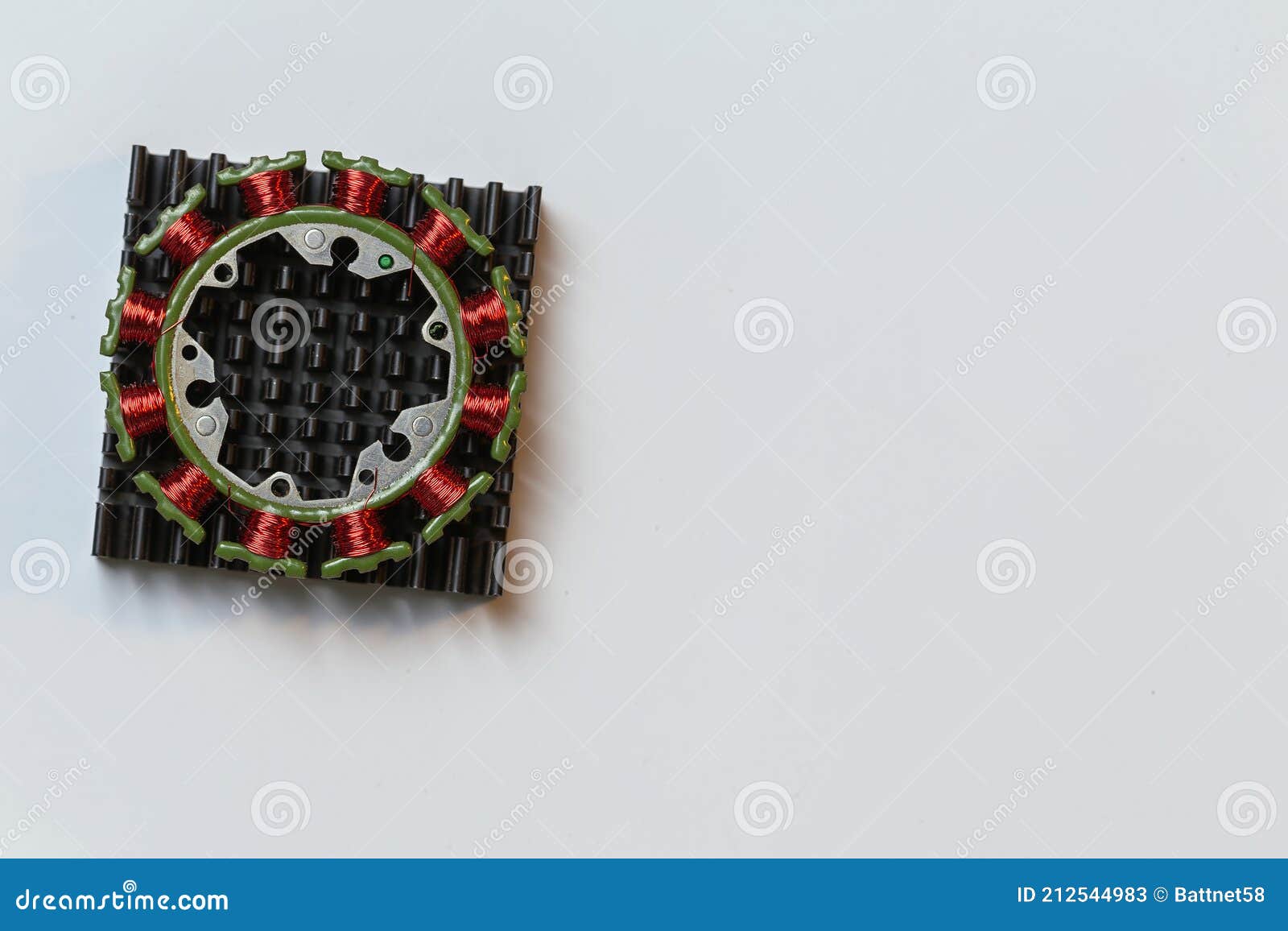 Elements Of The Stator And Rotor Of Electric Machines Used In Modern ...