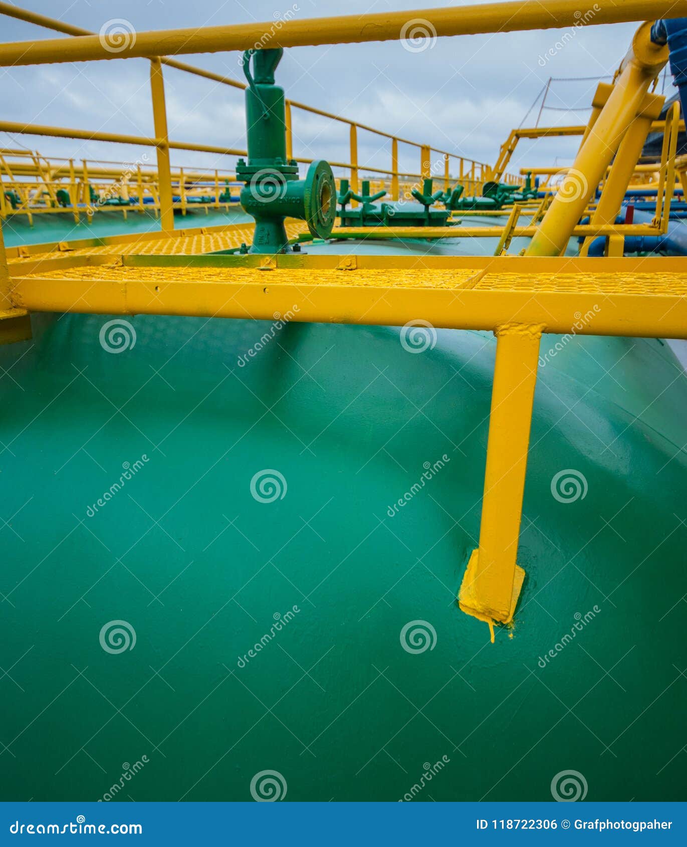 Elements and Equipment of a River Barge Stock Photo - Image of fittings ...