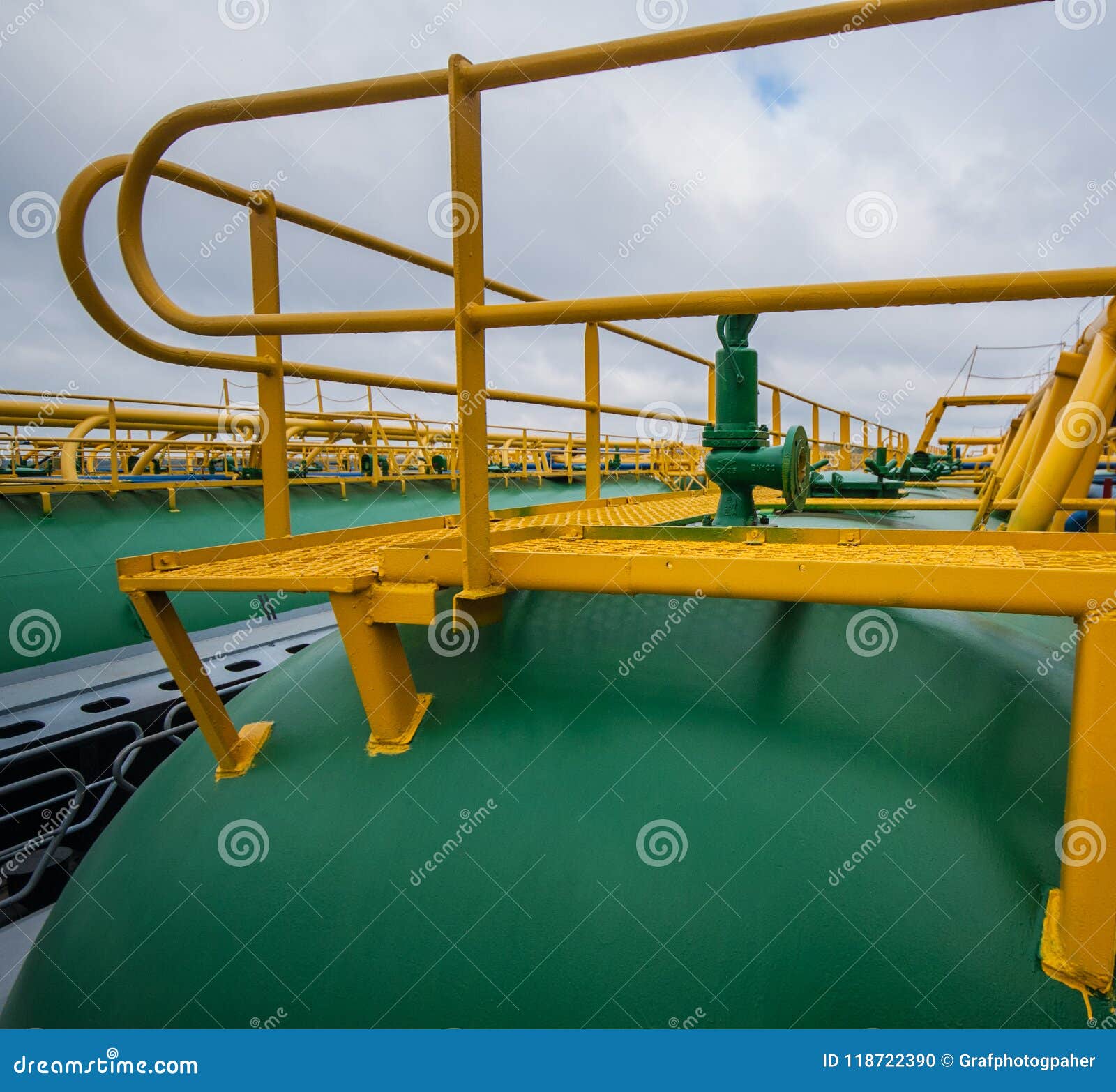 Elements and Equipment of a River Barge Stock Photo - Image of boat ...