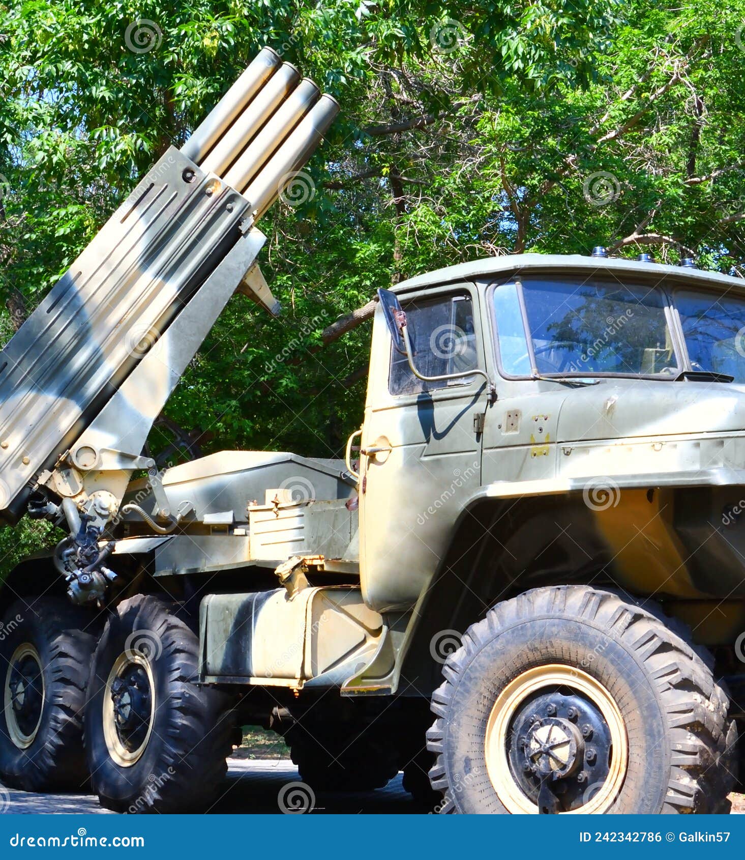 Elements of the Grad Multiple Launch System Editorial Photo - Image of ...