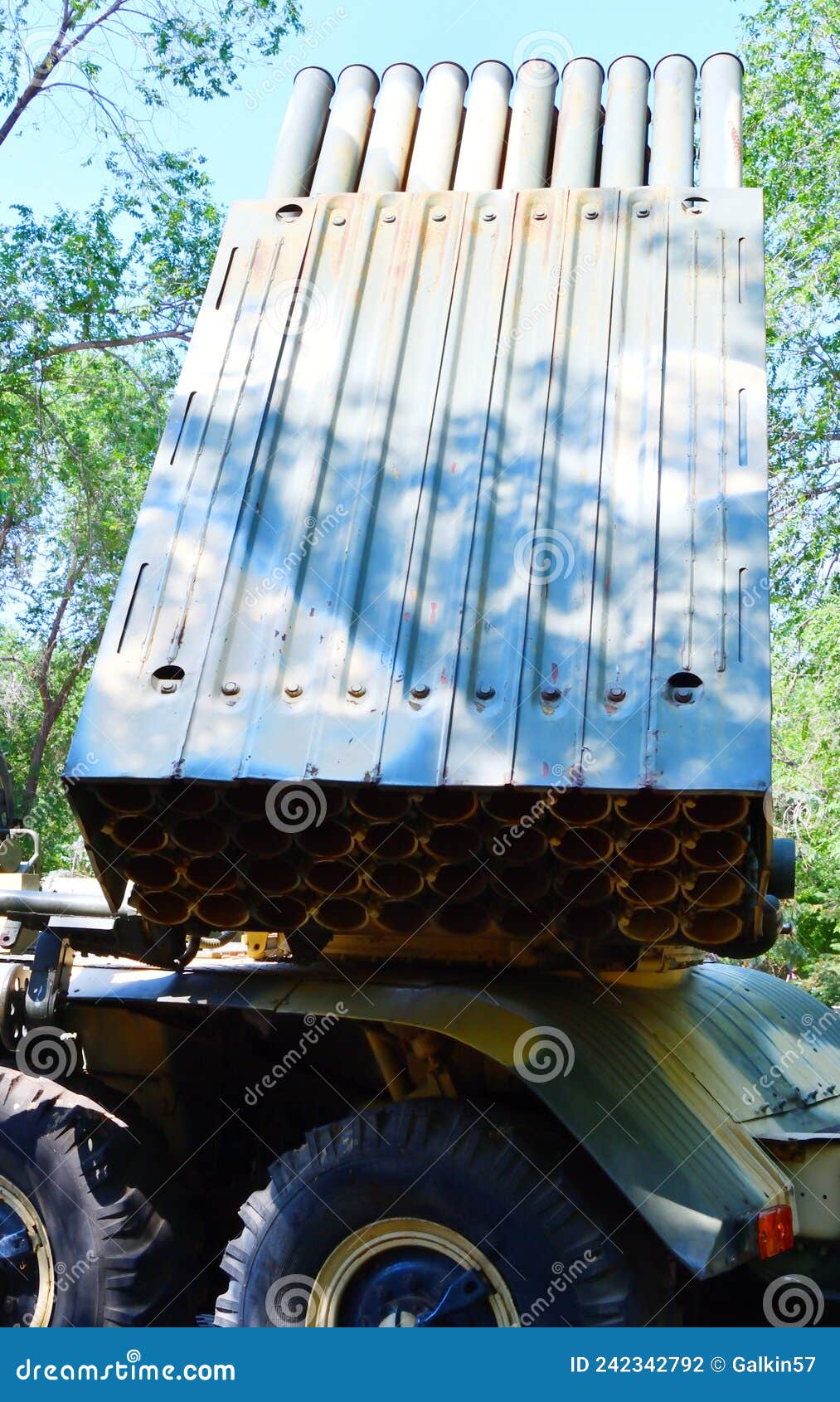 Multiple Launch Rocket System `Polonez-M` Based On MZKT-7930 Chassis ...