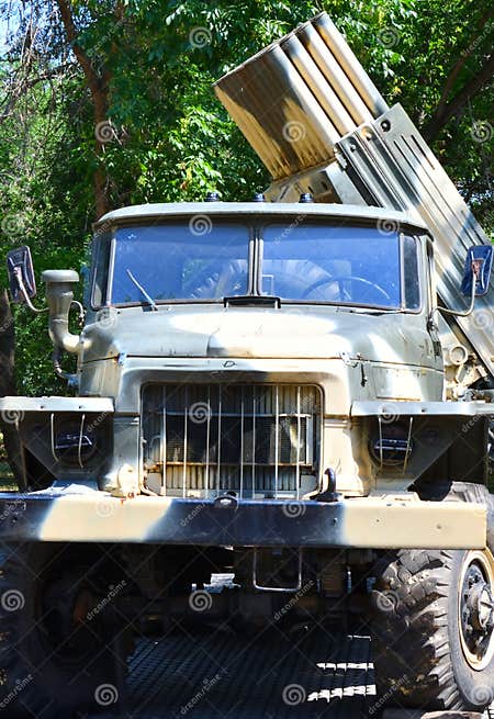 Elements of the Grad Multiple Launch System Editorial Stock Image ...
