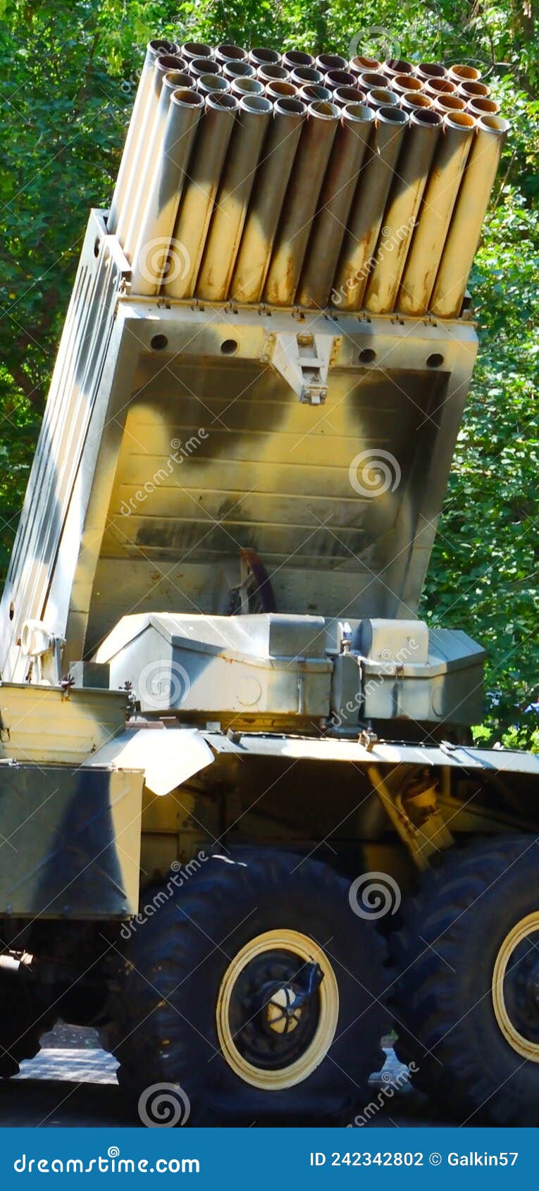 Elements of the Grad Multiple Launch System Editorial Photography ...