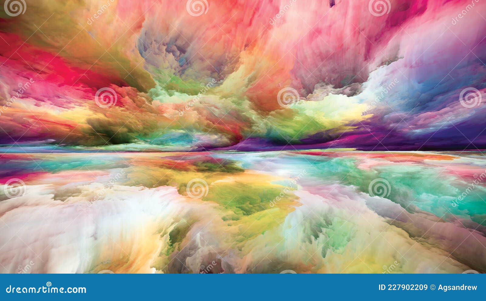 Elements of Heaven and Earth Stock Illustration - Illustration of ...