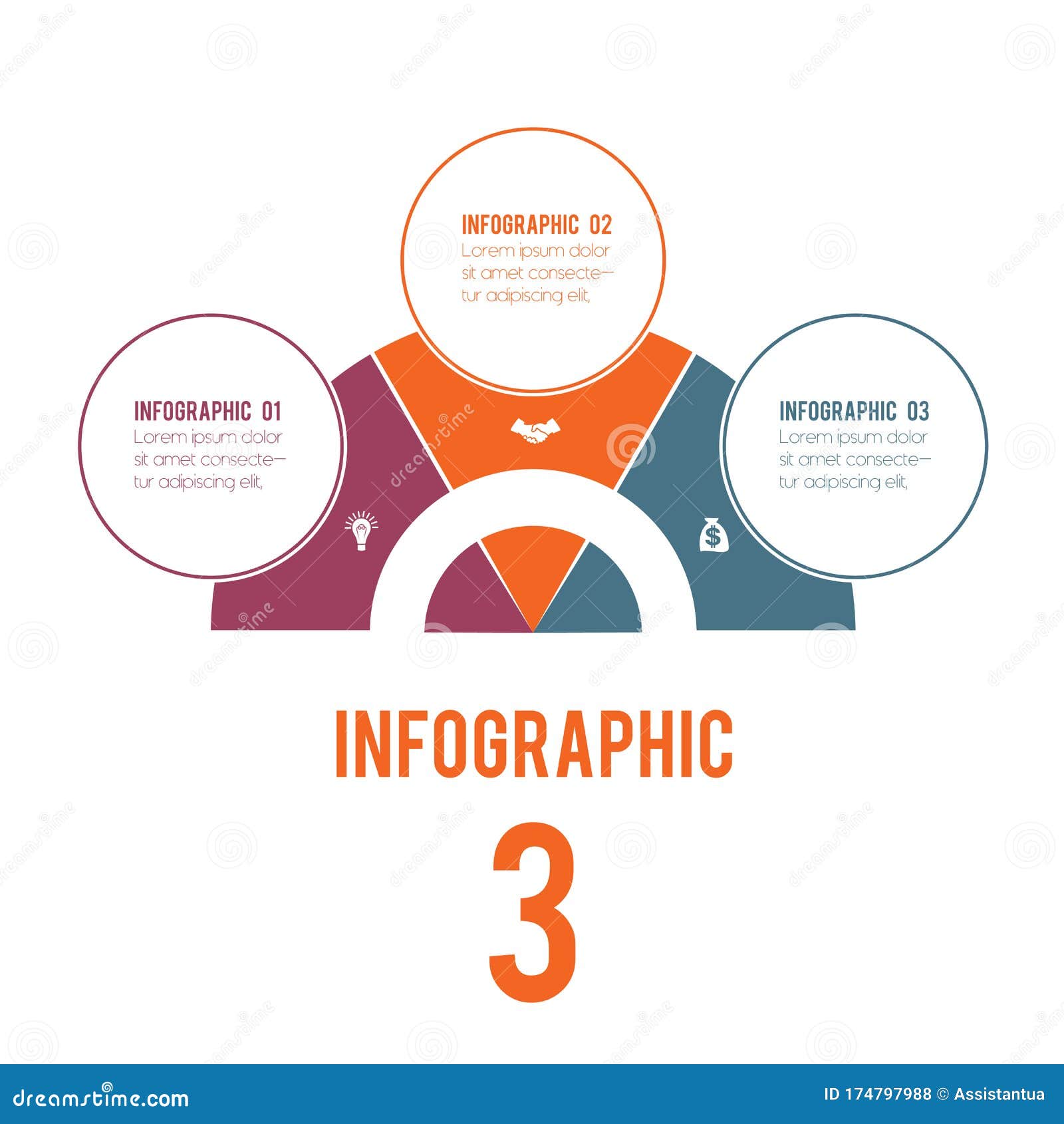 Elements of Infographics Conceptual Cyclic Processes Possible To Use ...