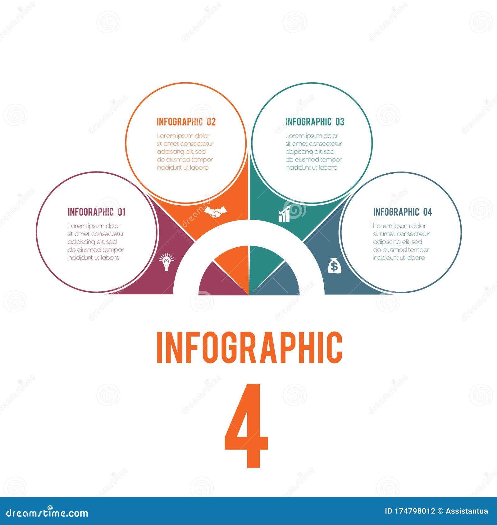 Elements of Infographics Conceptual Cyclic Processes Possible To Use ...