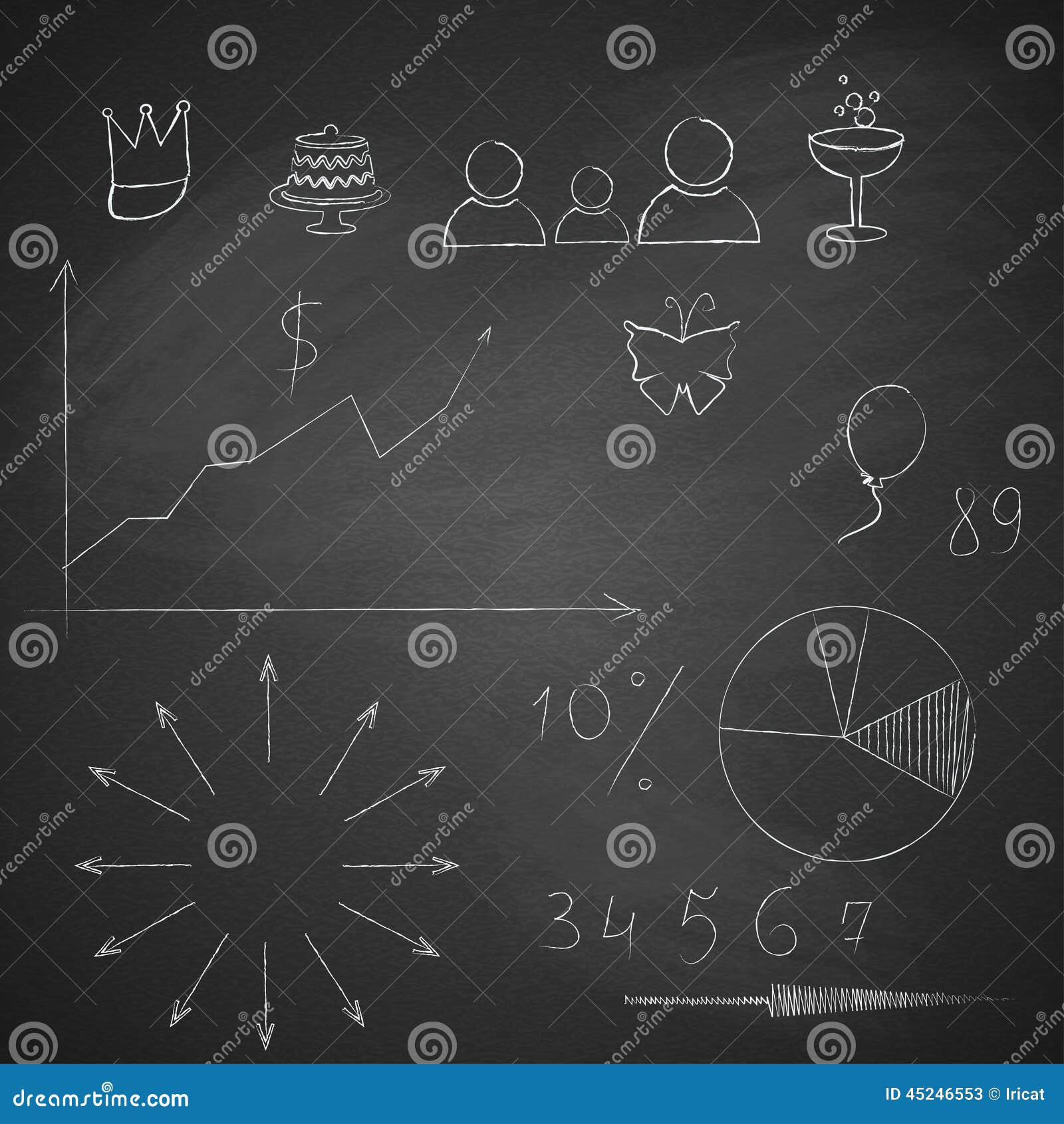 Infographics Texture Background World Map Vector Illustration ...