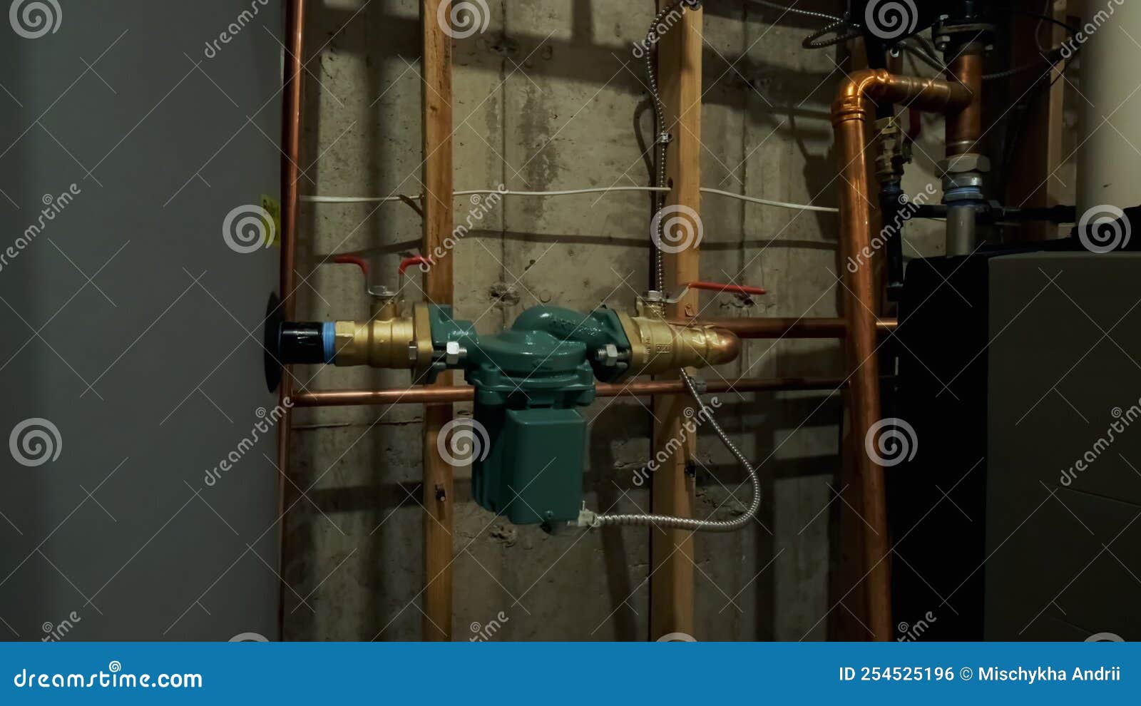 Elements of Internal Structure of a Modern Gas Boiler for a Boiler ...