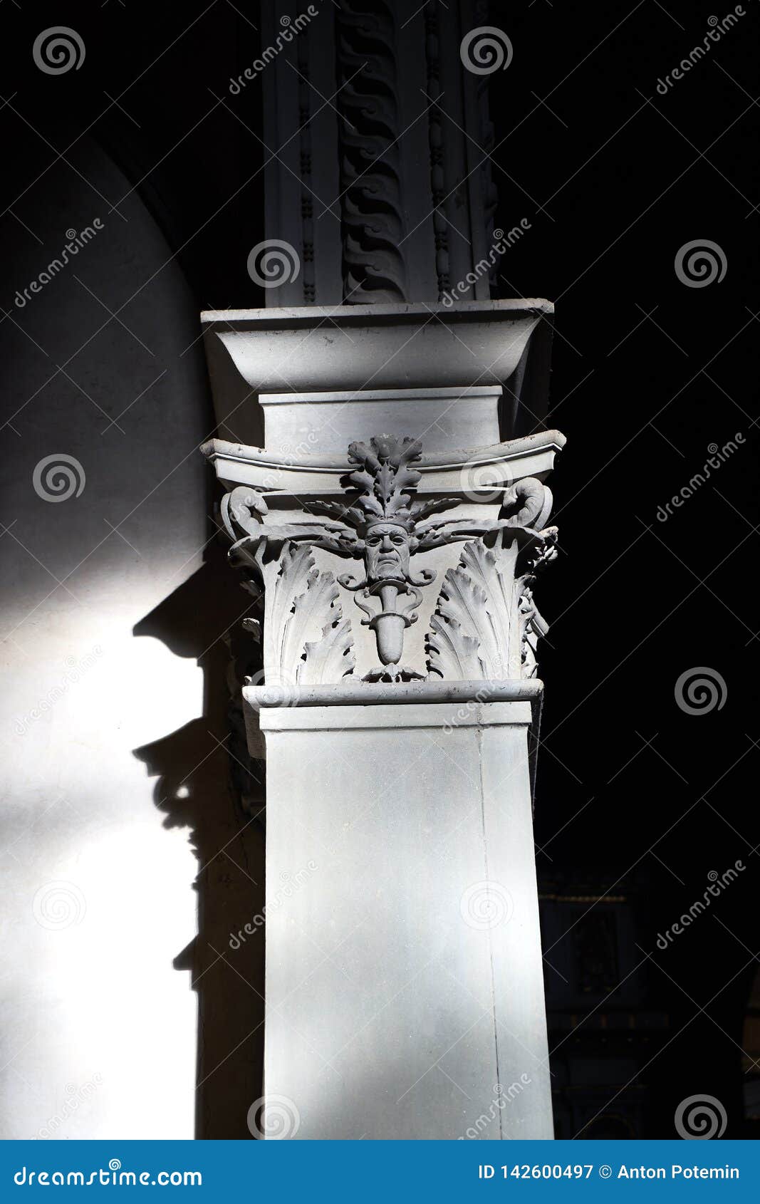 Elements of Italian Architecture Stock Image - Image of balusters ...