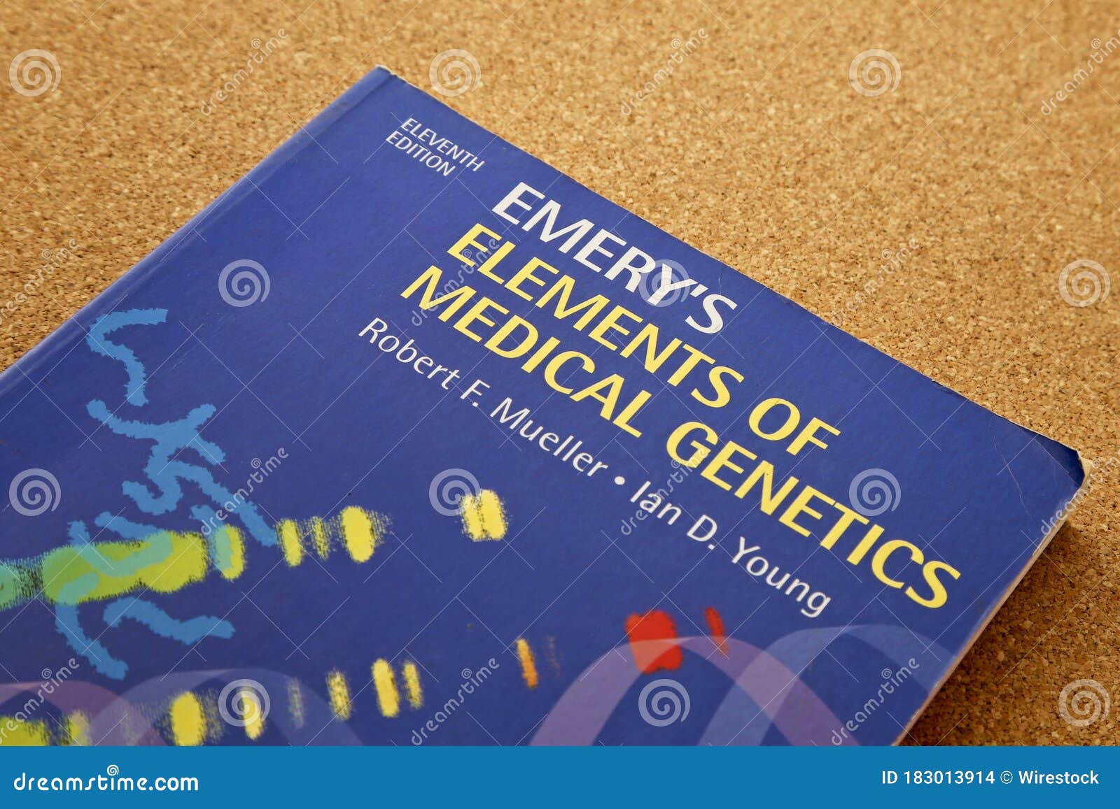 Elements of Medical Genetics Textbook. Studying Medicine Concept ...