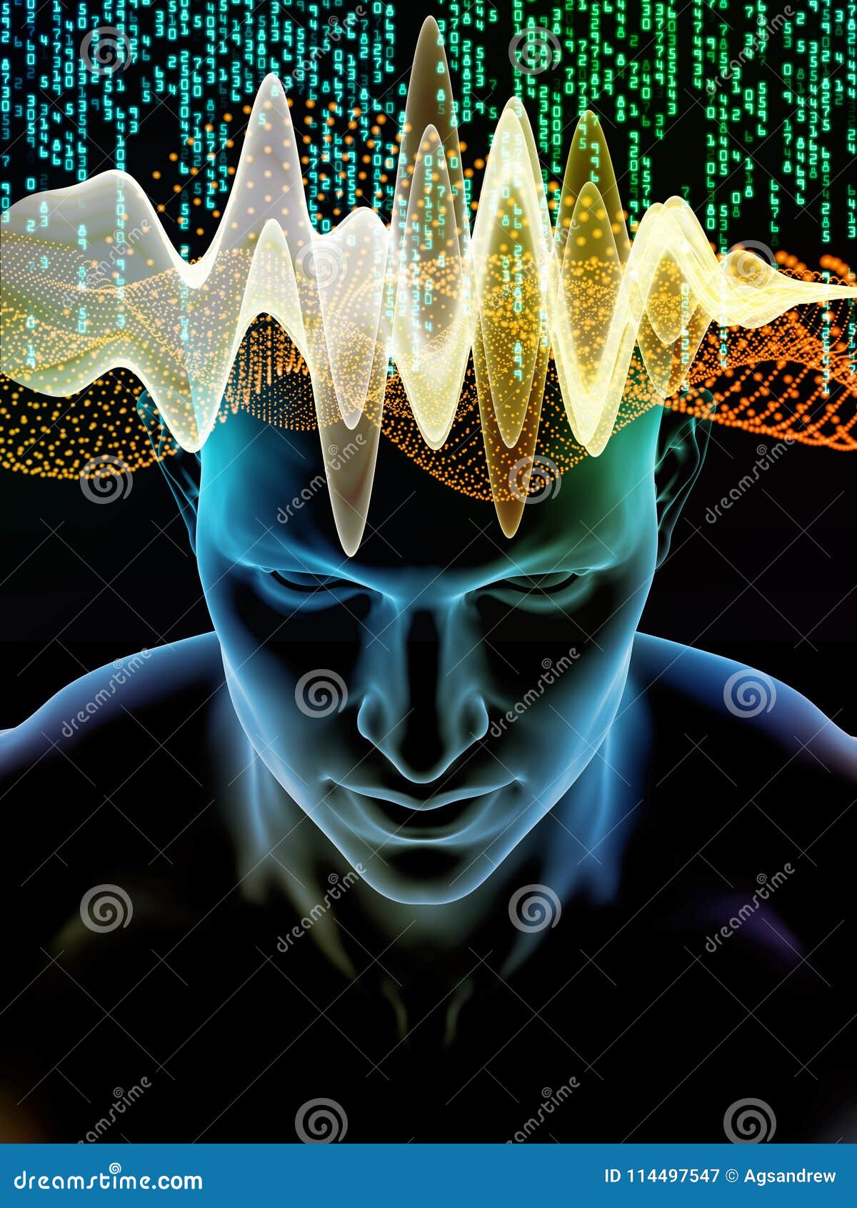 Beyond Consciousness stock illustration. Illustration of flow - 114497547
