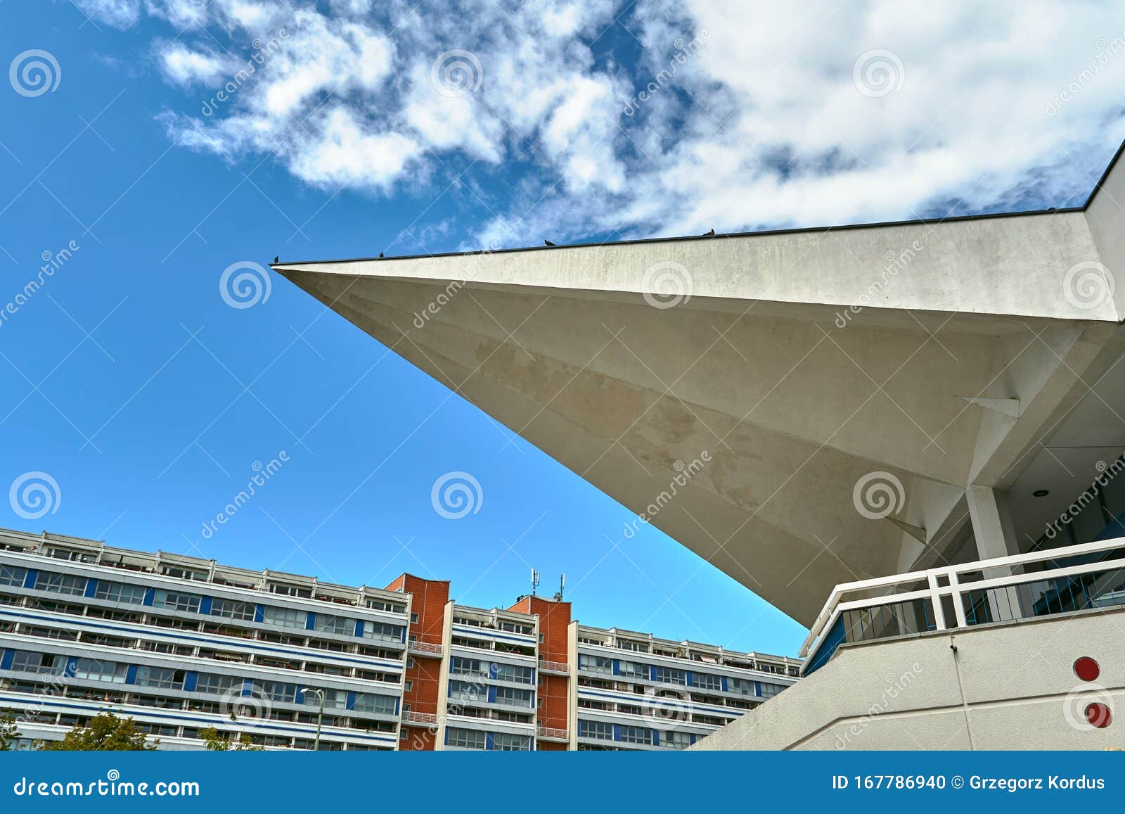 Elements of Modernist Architecture Stock Photo - Image of architecture ...