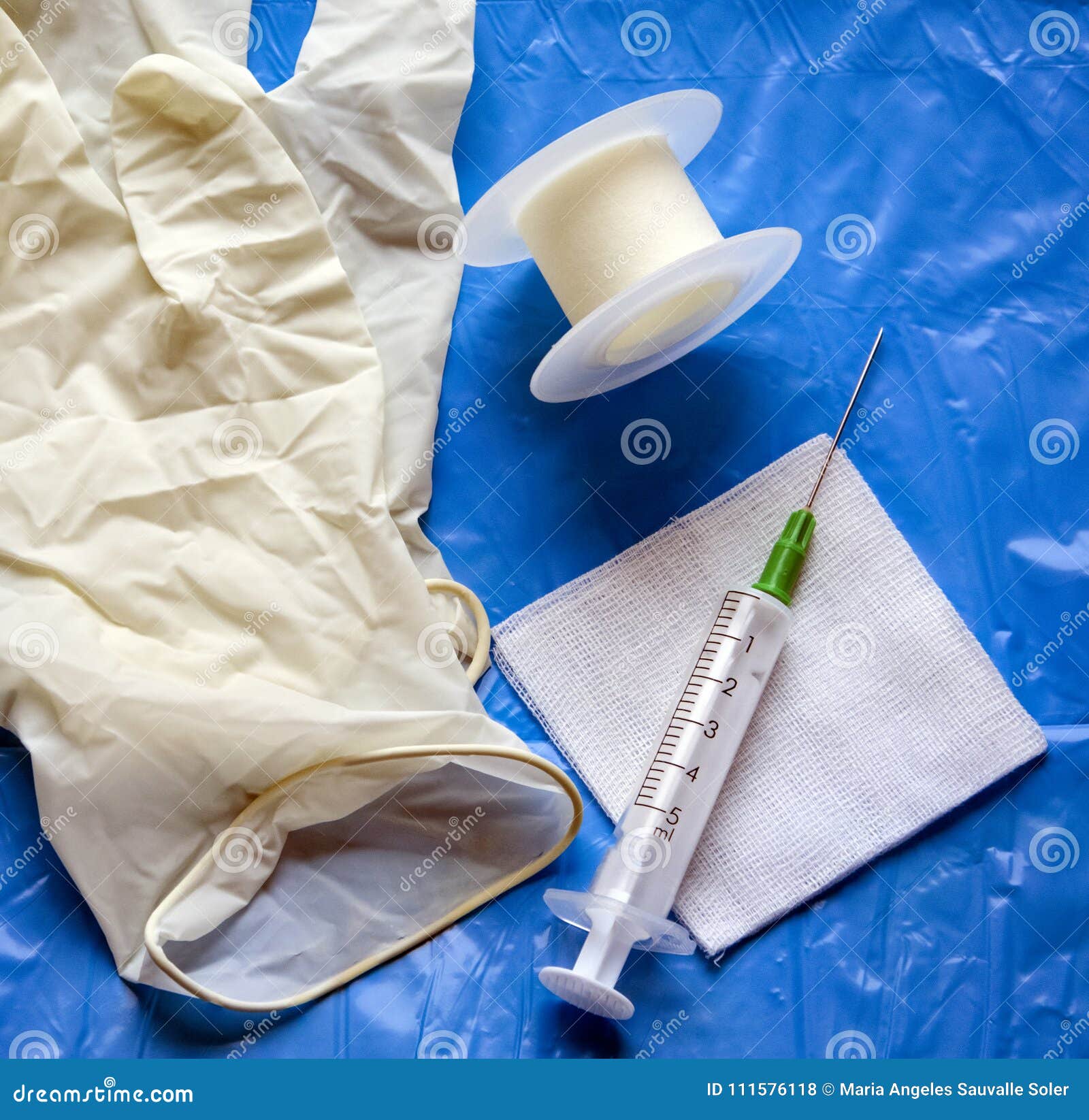 First aid material. stock photo. Image of disinfect - 111576118