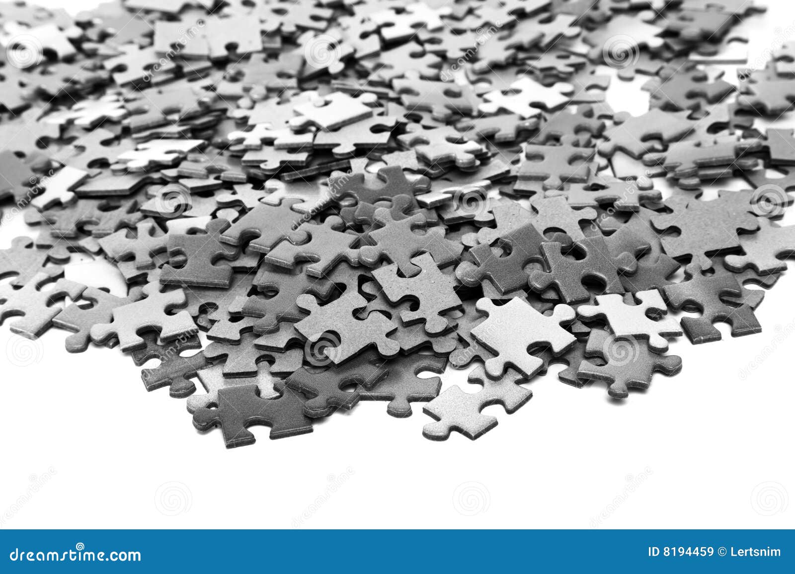 Elements of a puzzle stock image. Image of crowd, objects - 8194459