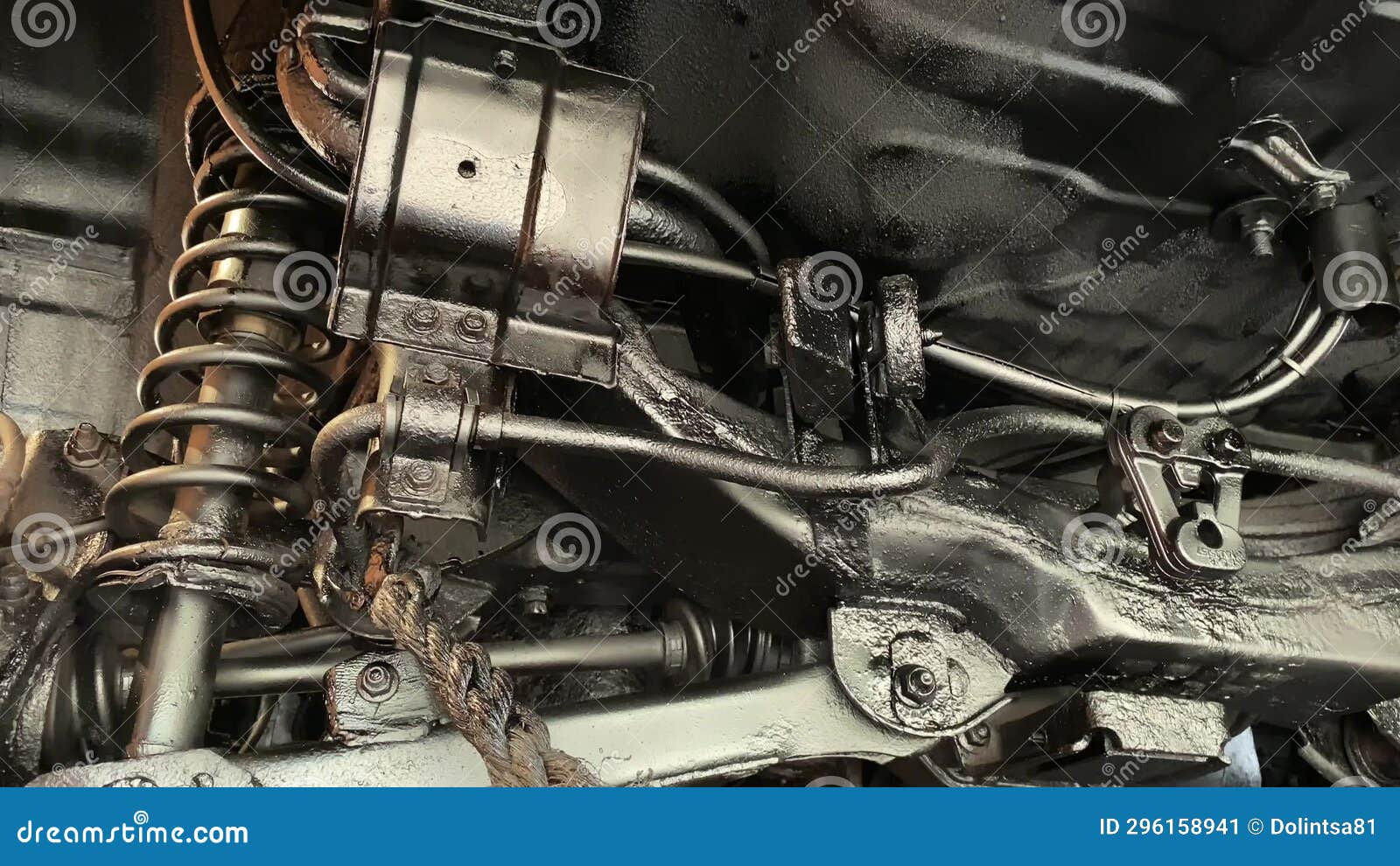 Elements of the Running System, the Rear Axle after Processing with ...