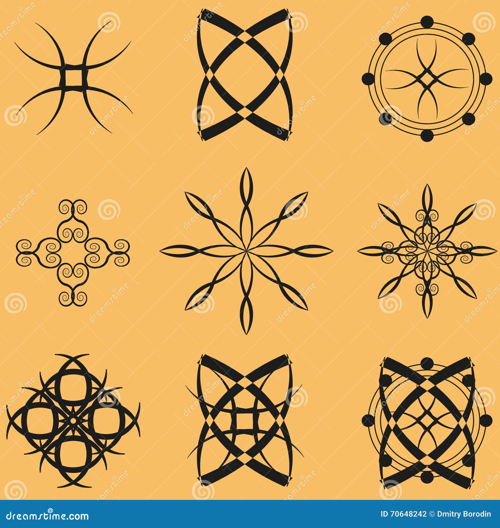 Elements stock vector. Illustration of elements, unusual - 70648242