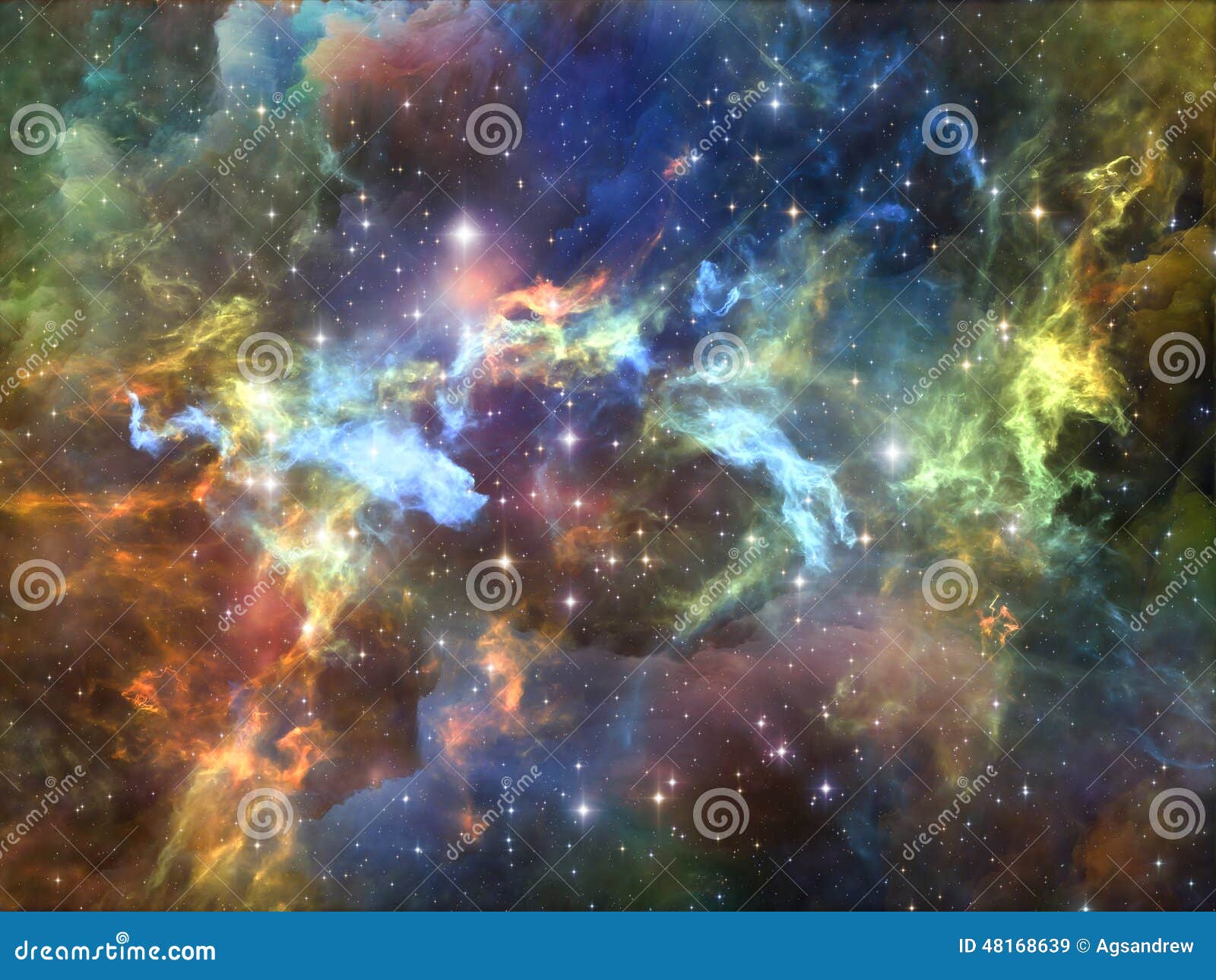 Elements of Space stock image. Image of interstellar - 48168639