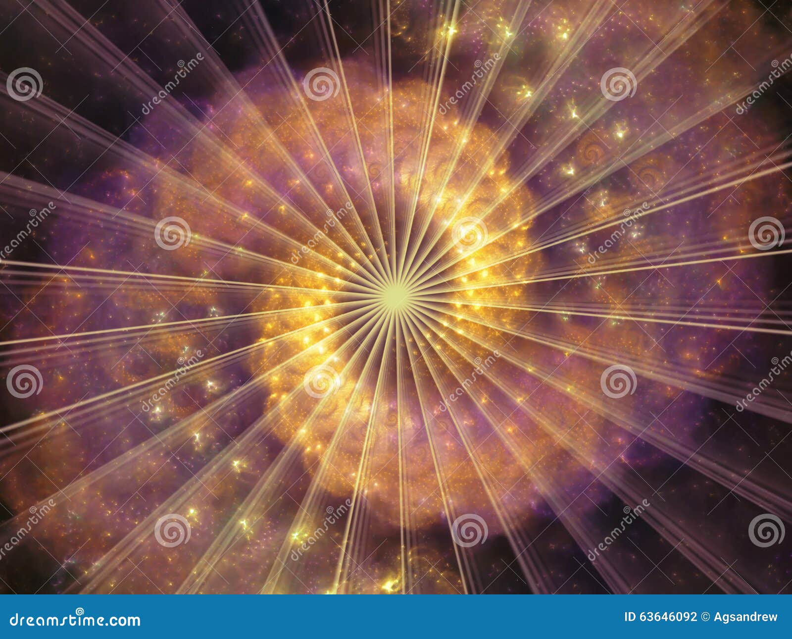 Elements of Spiral Pattern stock photo. Image of math - 63646092