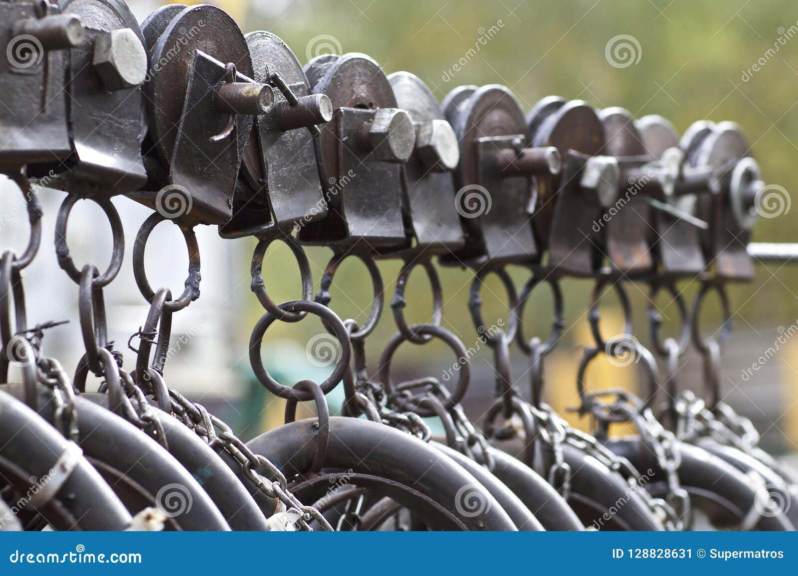 Elements of the System for Transporting a Current-carrying Cable Stock ...