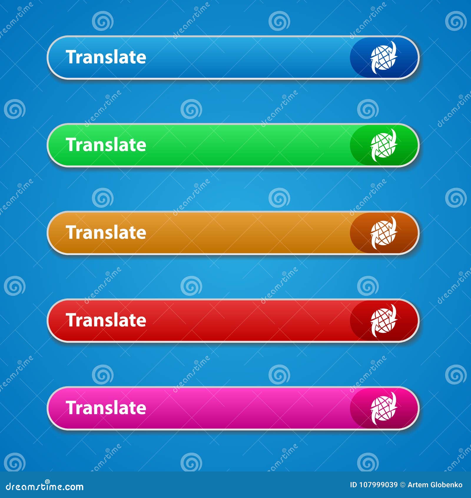 Translator Interface Stock Illustrations – 190 Translator Interface ...