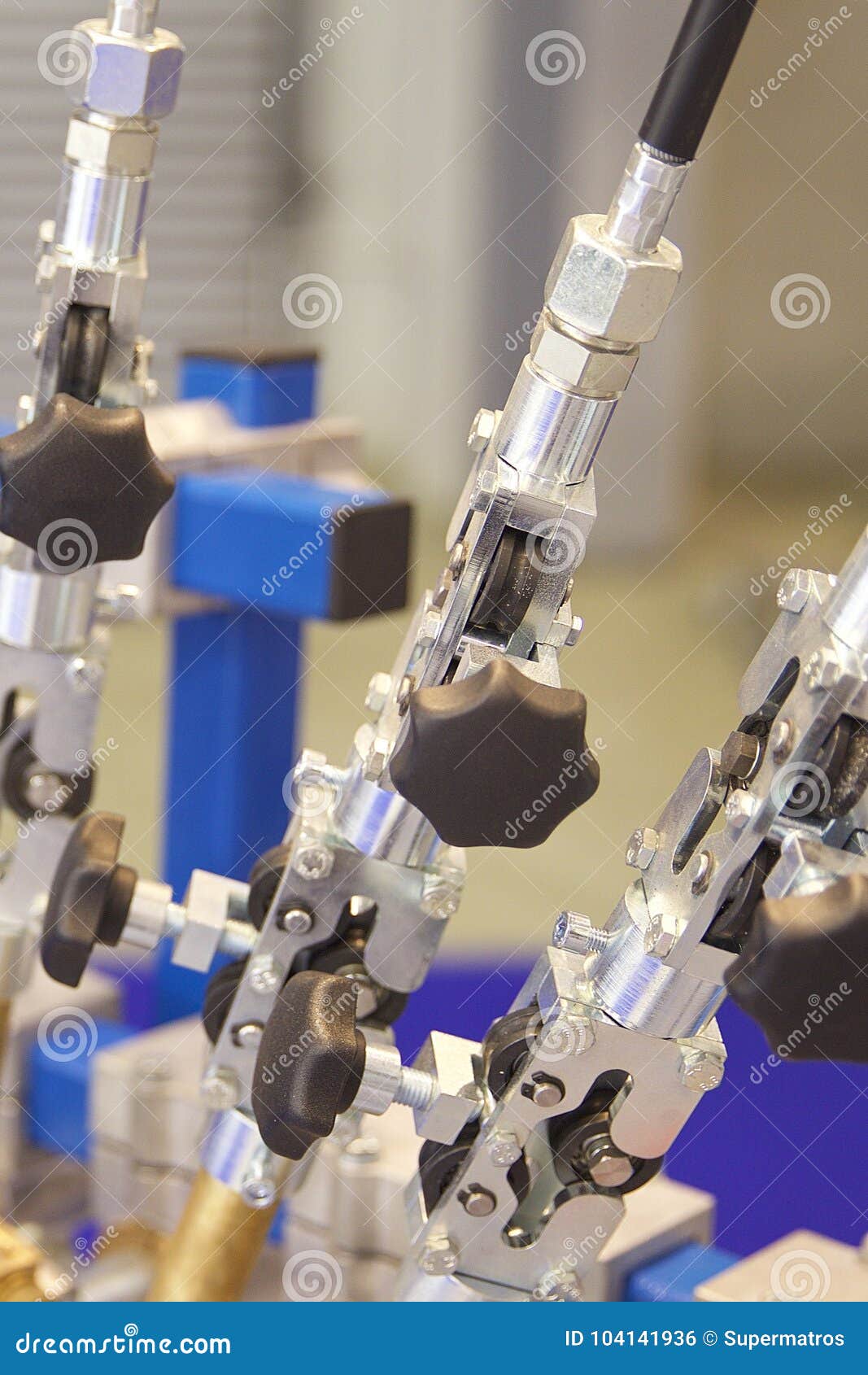 Elements of Various Industrial Fasteners Stock Photo - Image of ...
