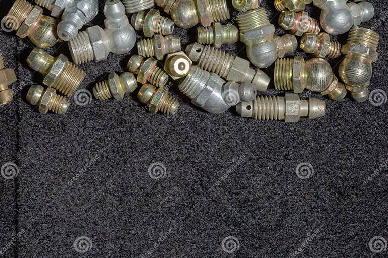 Elements of Various Metal Fasteners of Objects and Products for Design ...